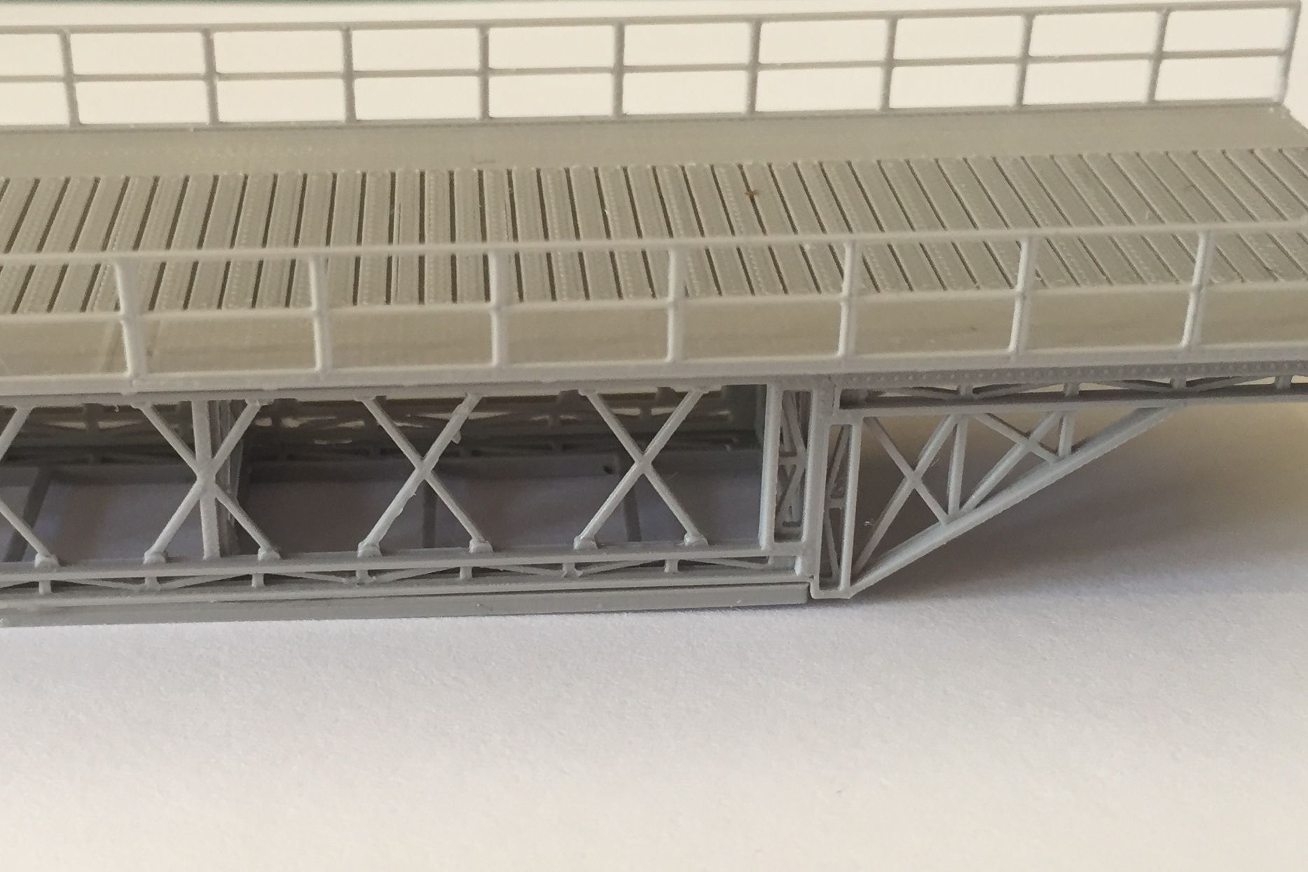 Building a 1:160 (N) Scale Model of a Truss Railroad Bridge : 6 Steps ...