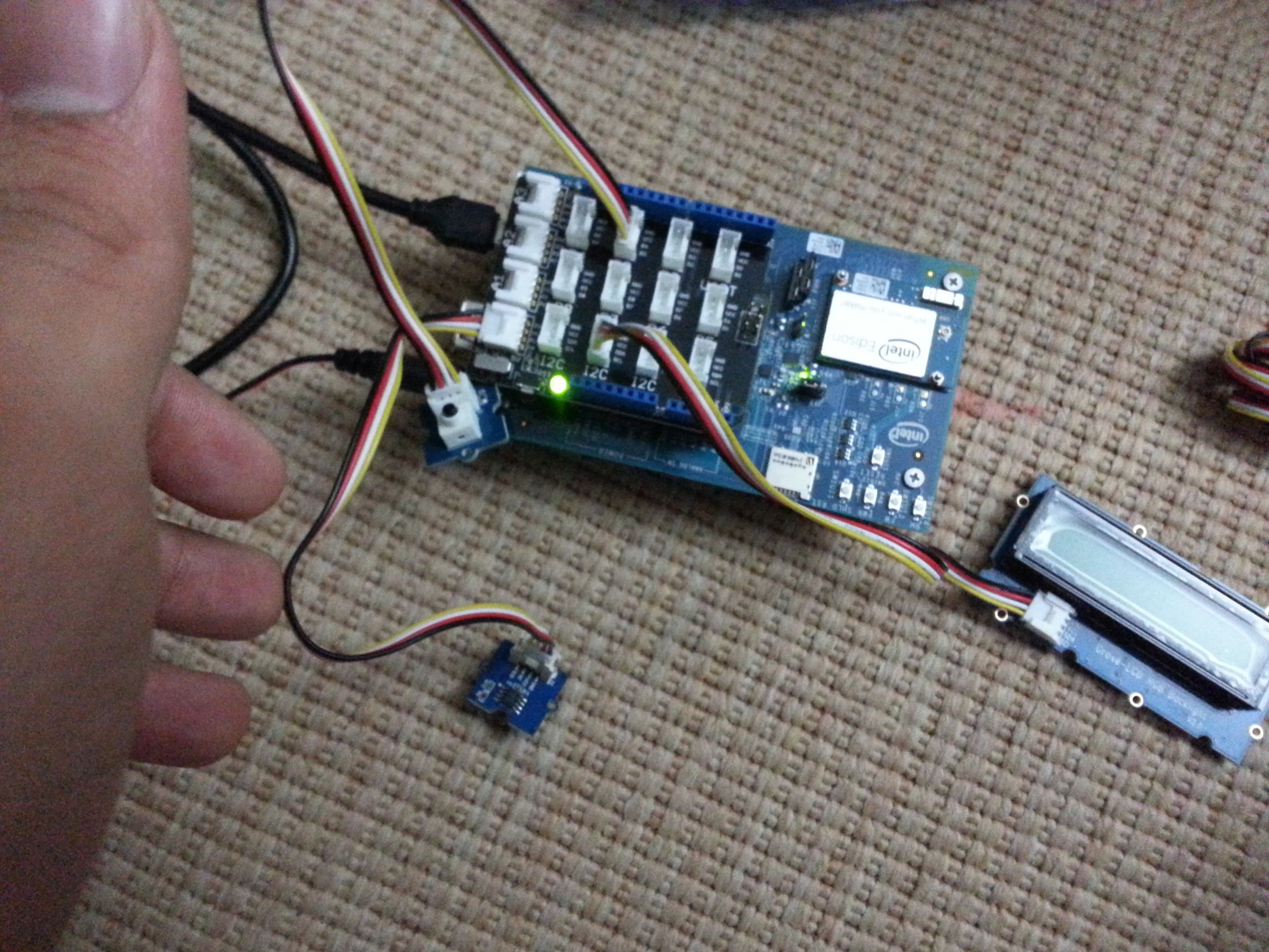 Creating a Digital Thermometer Using Intel Edison : 4 Steps - Instructables