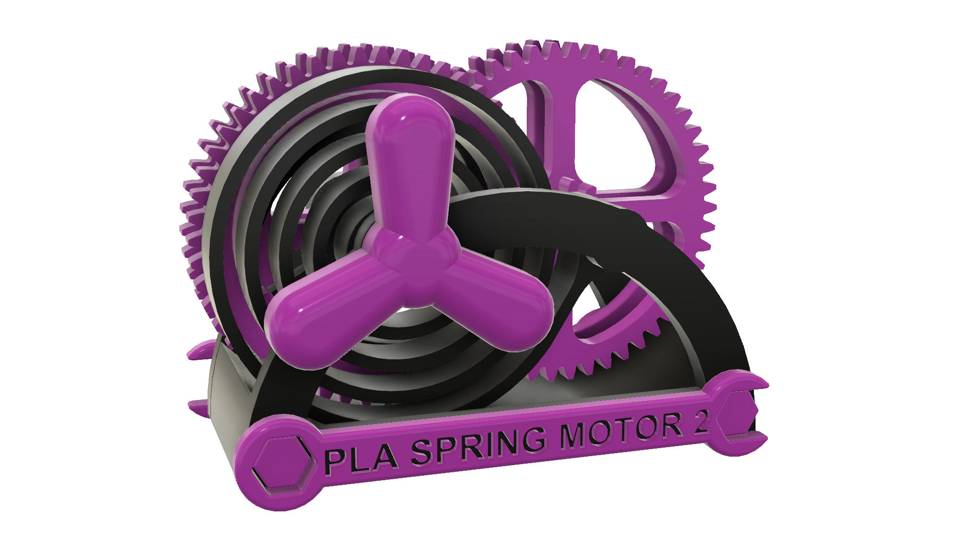 PLA Spring Motor Demonstrator 2 : 3 Steps (with Pictures) - Instructables