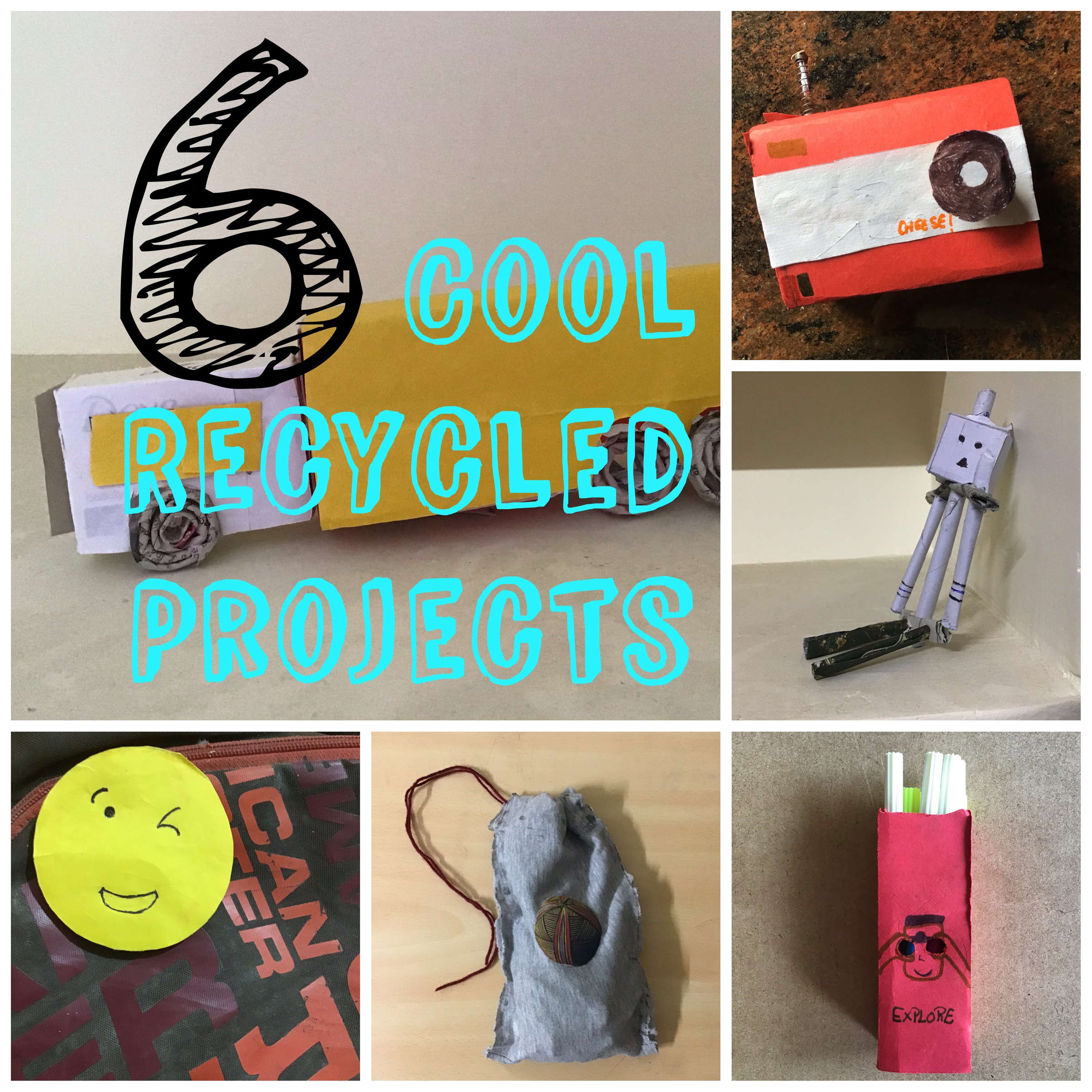 6 Easy Projects From TRASH : 8 Steps - Instructables