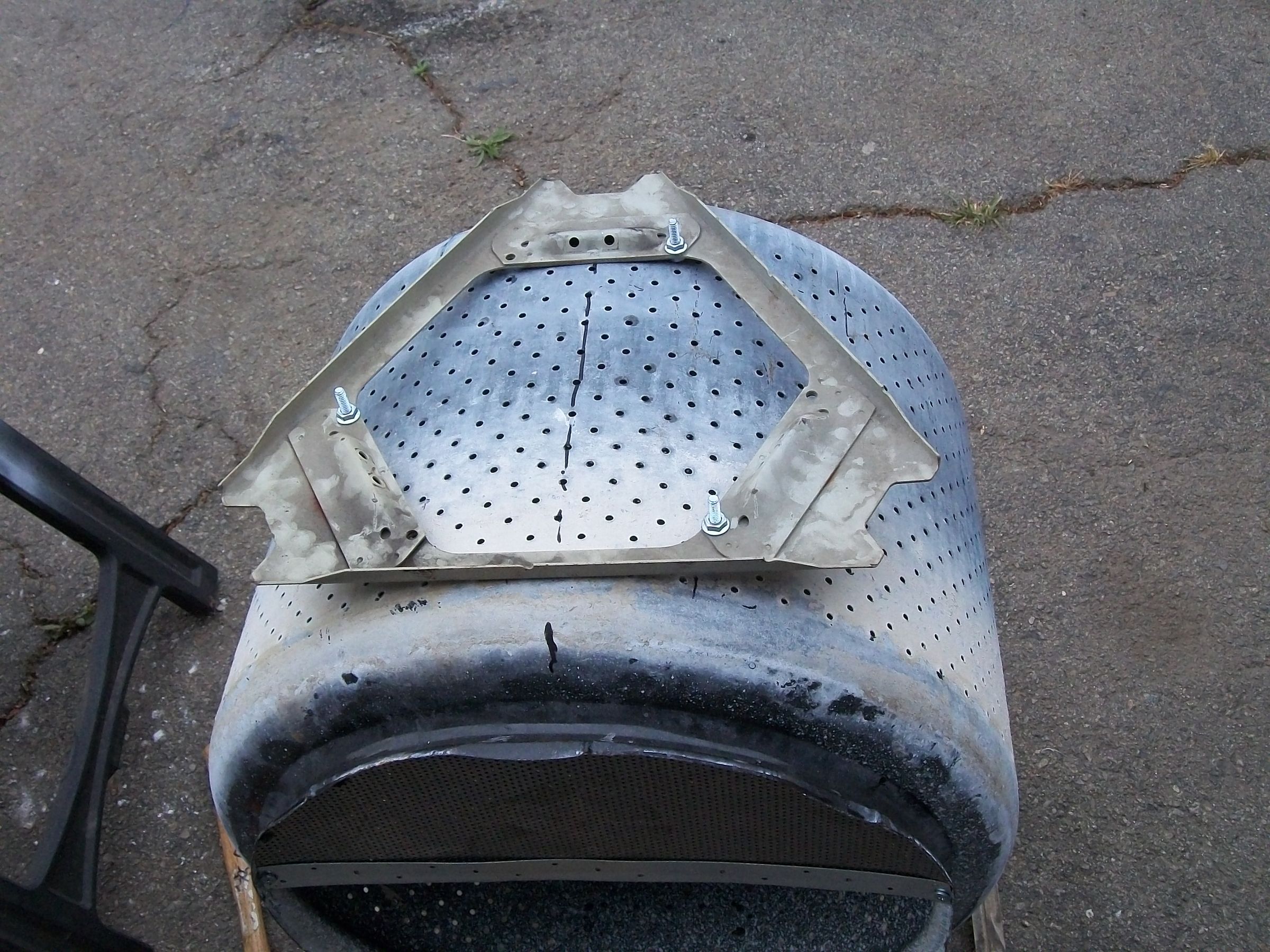 A Different Fire Pit From a Washing Machine Drum : 5 Steps (with ...