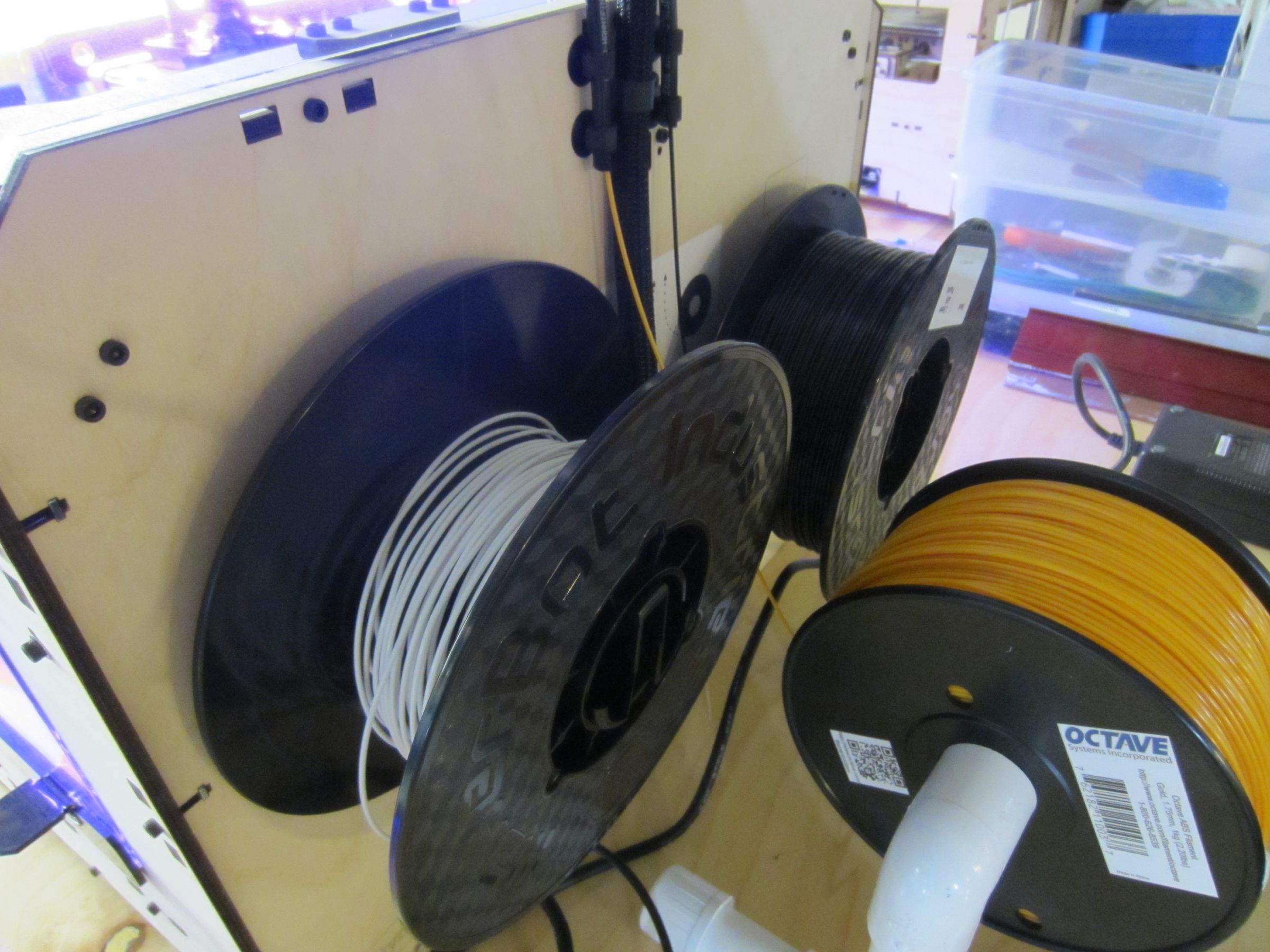 Low Cost 3D Printer Filament Spool Stand : 6 Steps - Instructables