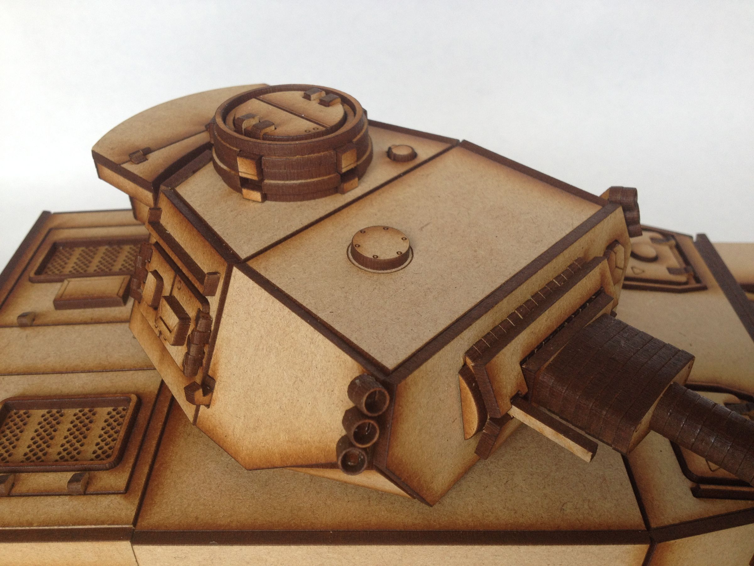 Carter's Lasercut Tank - Panzer IV G/H (motorized) : 10 Steps (with ...