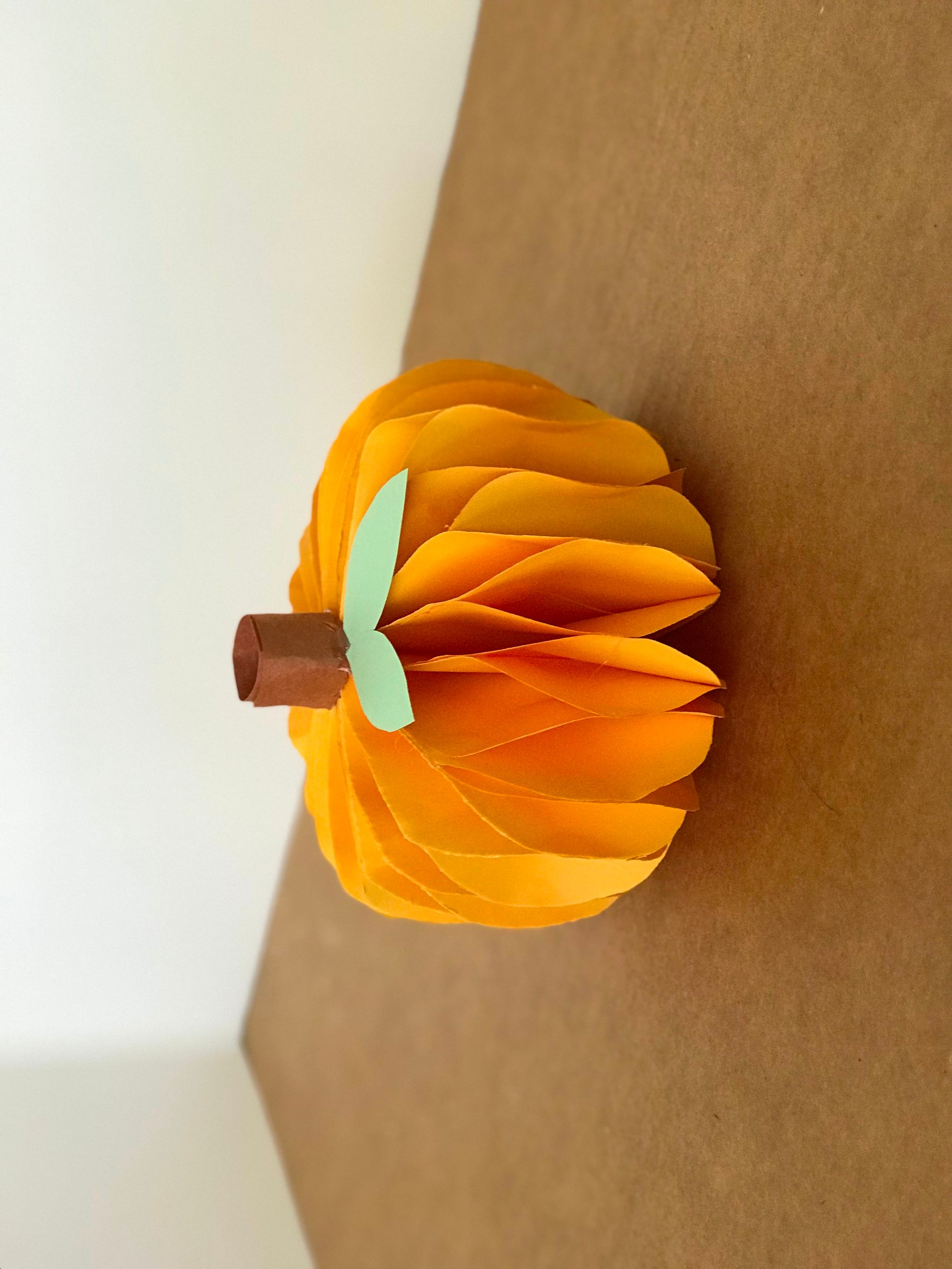 Easy DIY Paper Pumpkin : 10 Steps (with Pictures) - Instructables