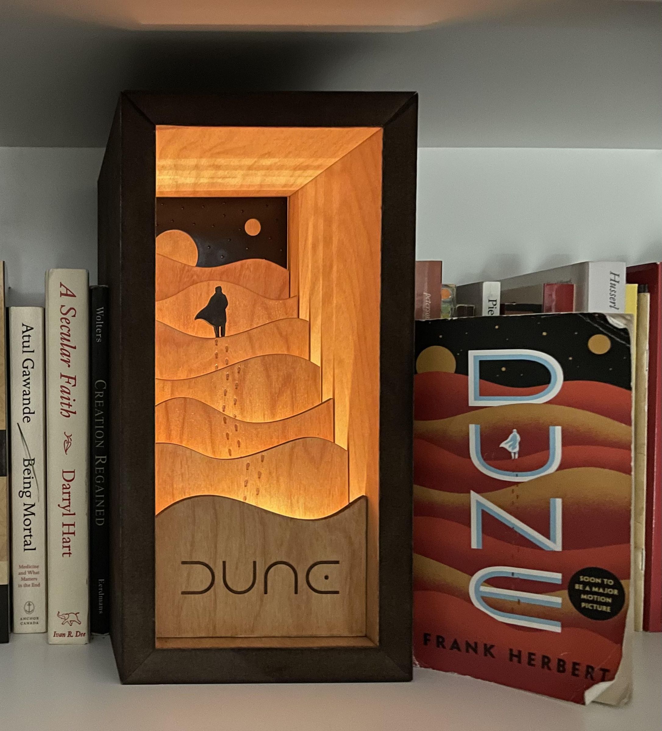 Wooden DUNE Book Nook (With LEDs) : 6 Steps (with Pictures) - Instructables