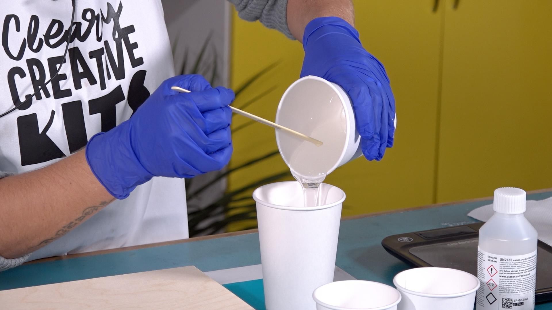 How to Create Two Pieces of Ocean Inspired Resin Art Work! : 8 Steps ...