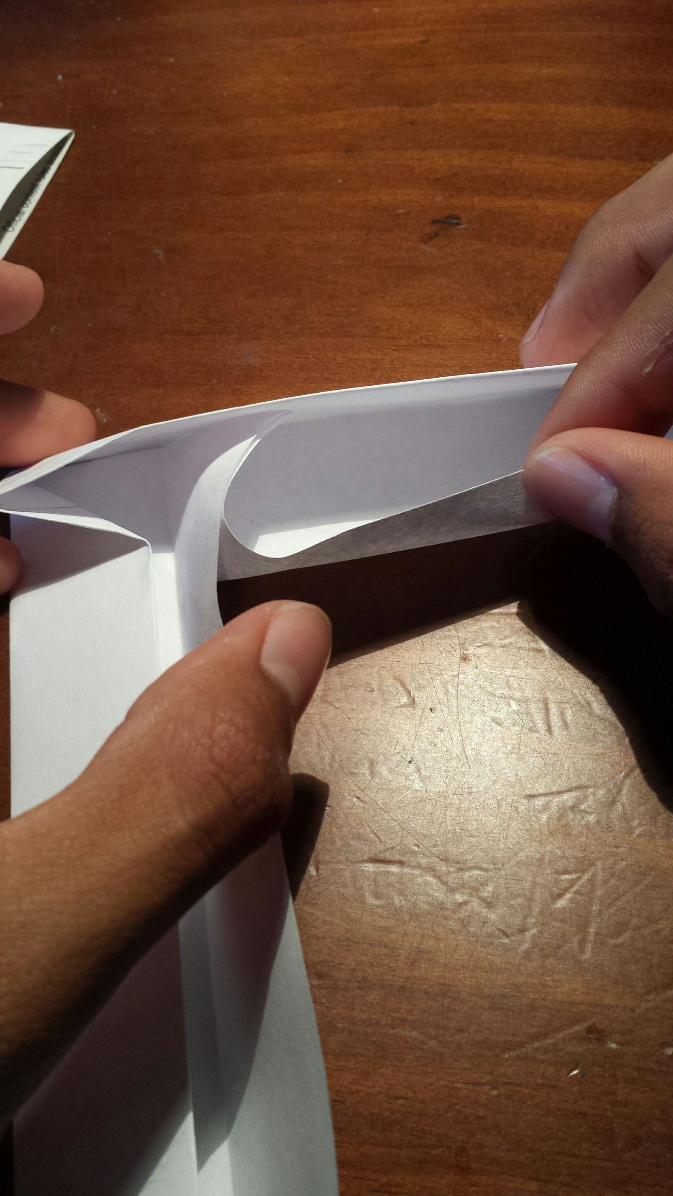 Working Paper Boomerang Without Tape! : 5 Steps - Instructables