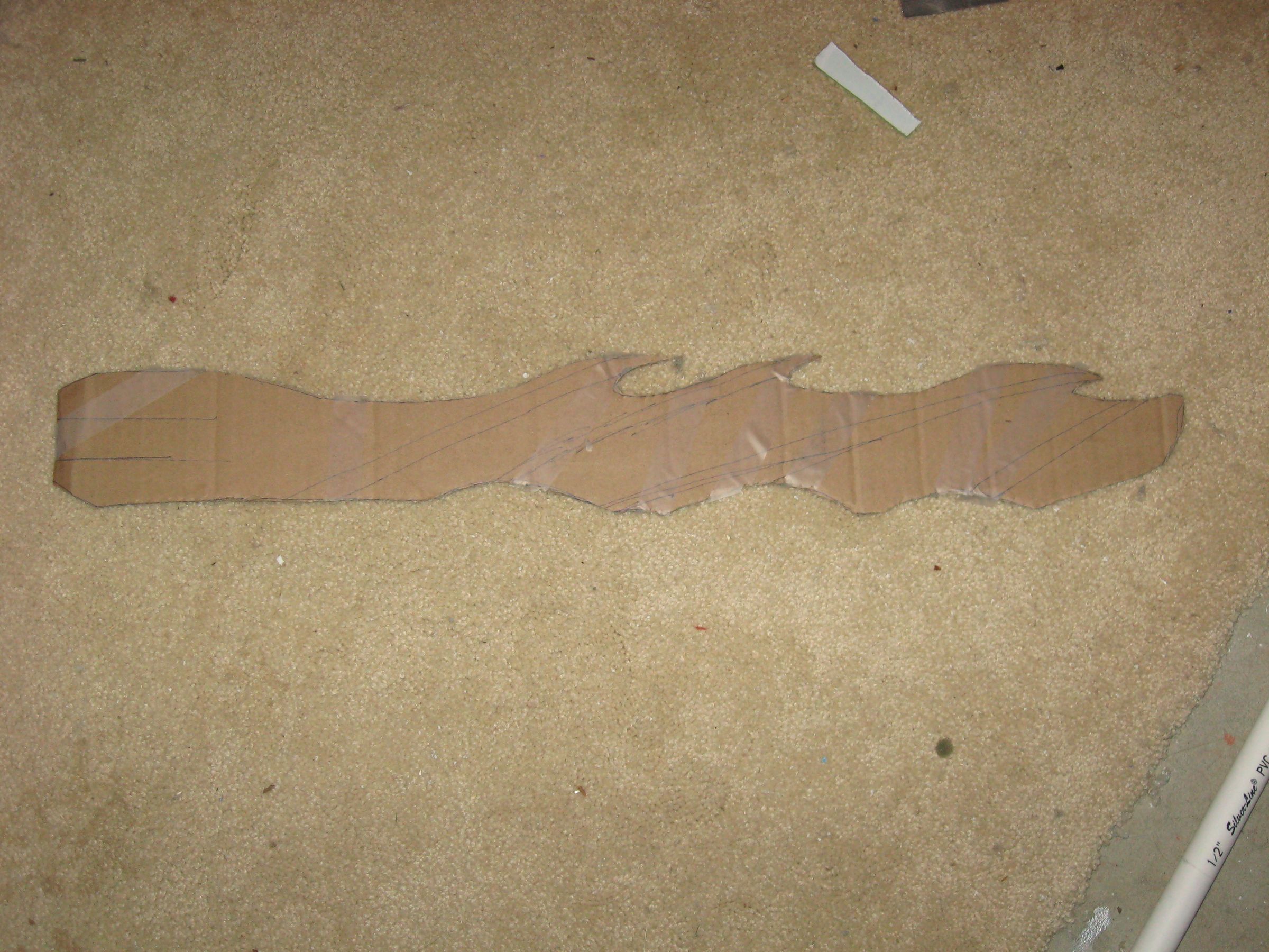 Making a Custom Shaped Boffer (foam Sword) : 8 Steps - Instructables