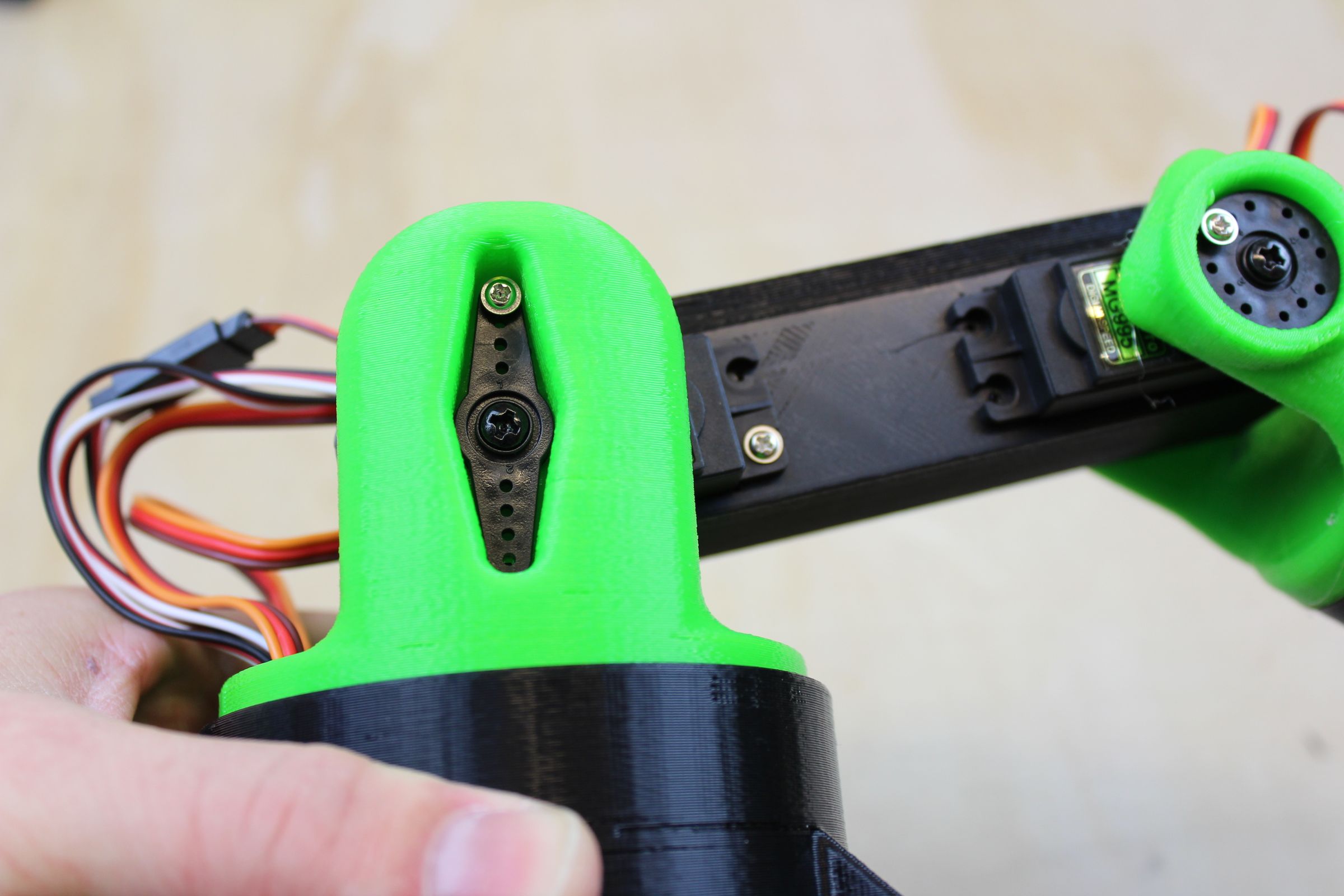 LittleArm Big: a Large 3D Printed Arduino Robot Arm : 19 Steps (with ...