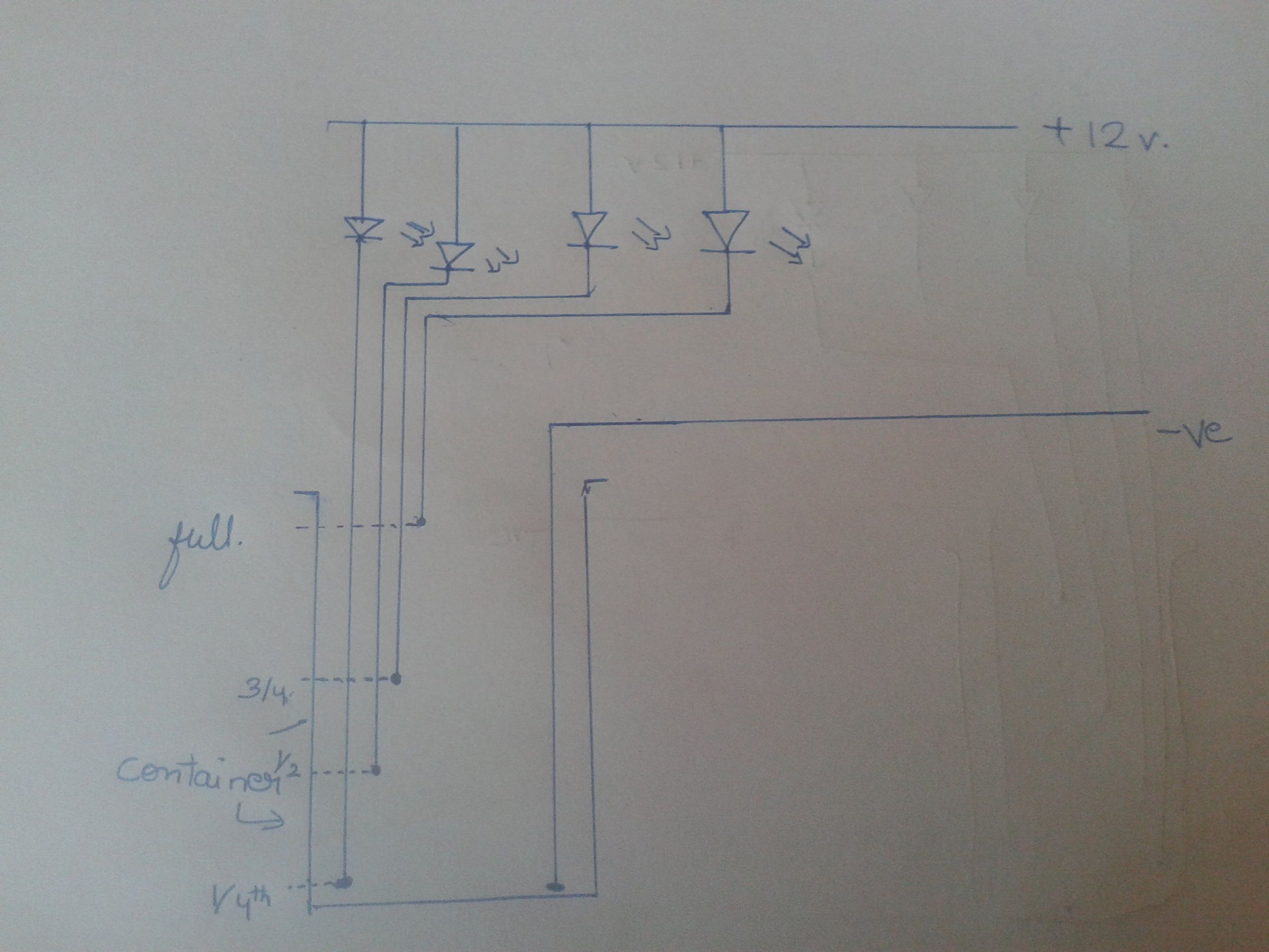 OVERHEAD WATER TANK CIRCUIT WITHOUT USING ANY IC OR CAPACITORS : 6 ...