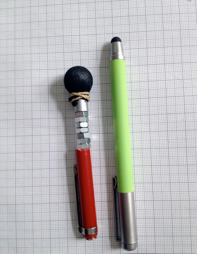 Sketching Stylus for Ipad From Ready-made Materials : 3 Steps ...
