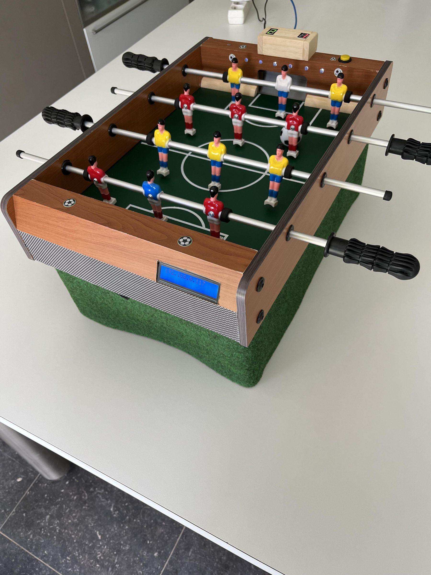 Smart Mini Football Table : 13 Steps - Instructables