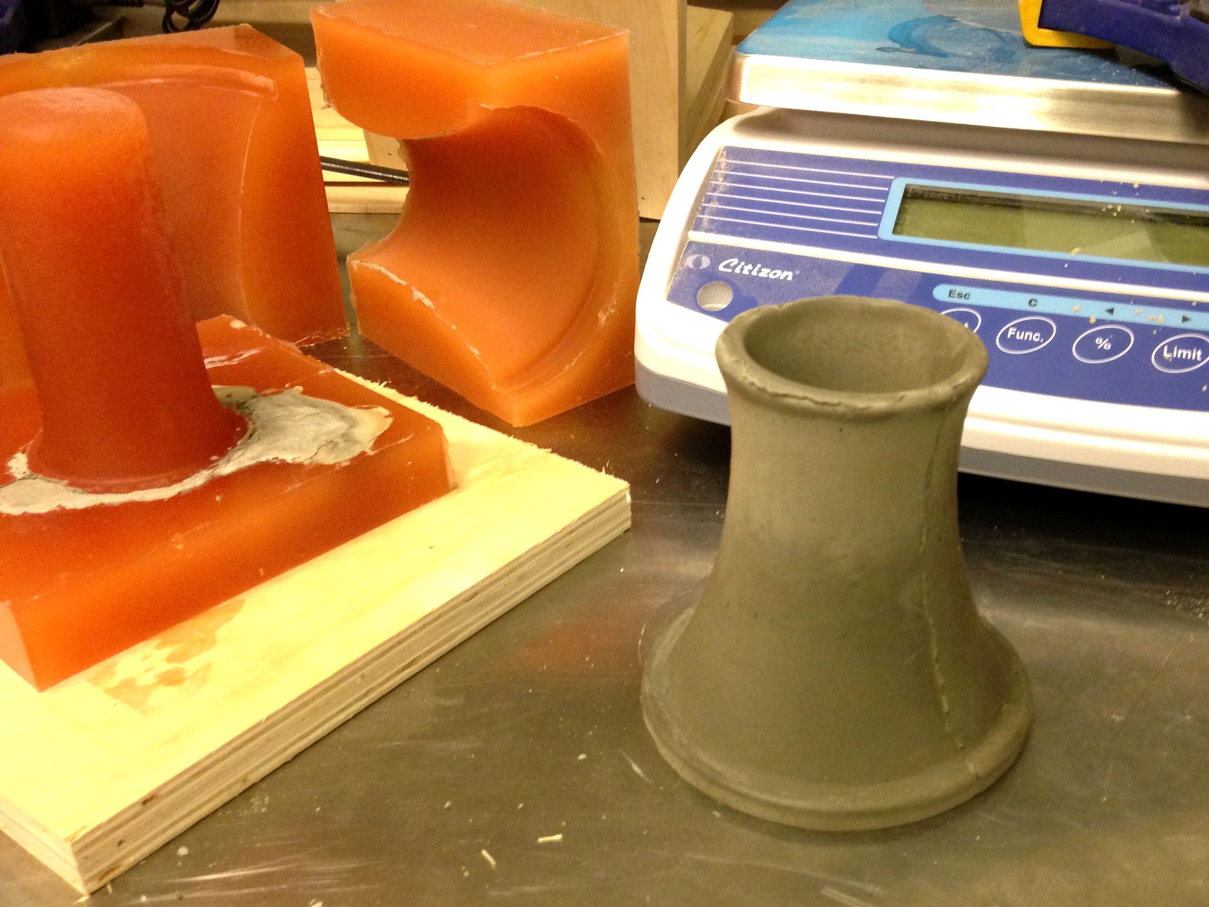Mini-Nuclear Power Plant - Make a Urethane Mold to Cast Concrete : 13 ...