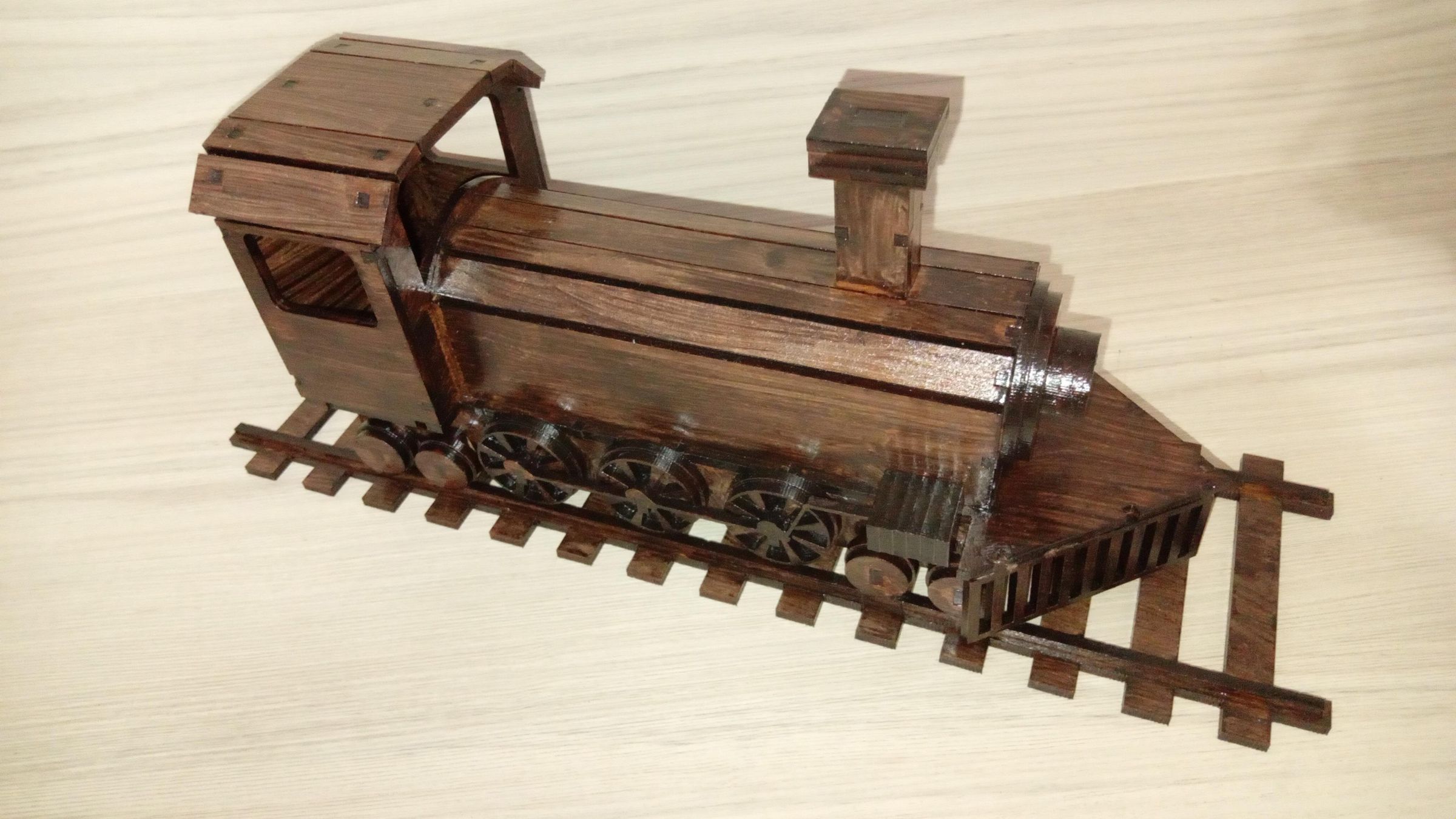 Cute Wooden Train : 5 Steps - Instructables