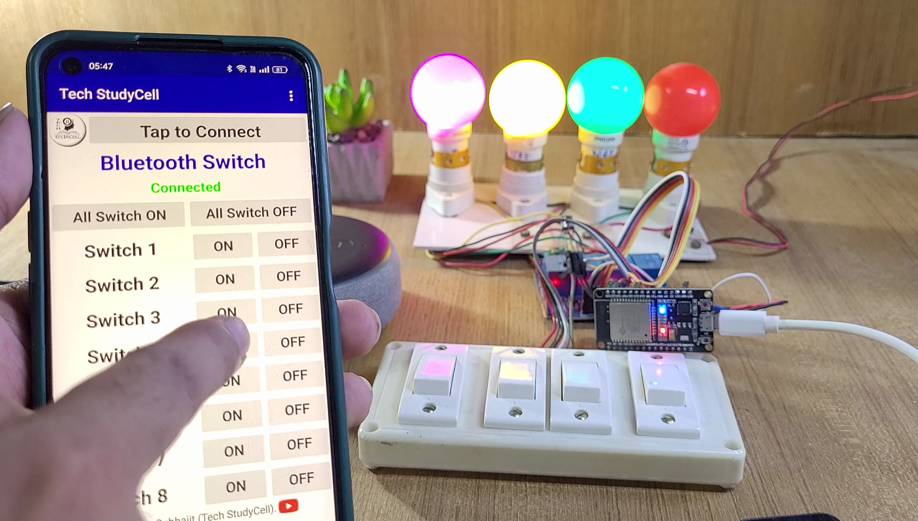 Esp32 Capacitive Touch Sensor Switch To Control Relays With Ttp223 17 Steps Instructables
