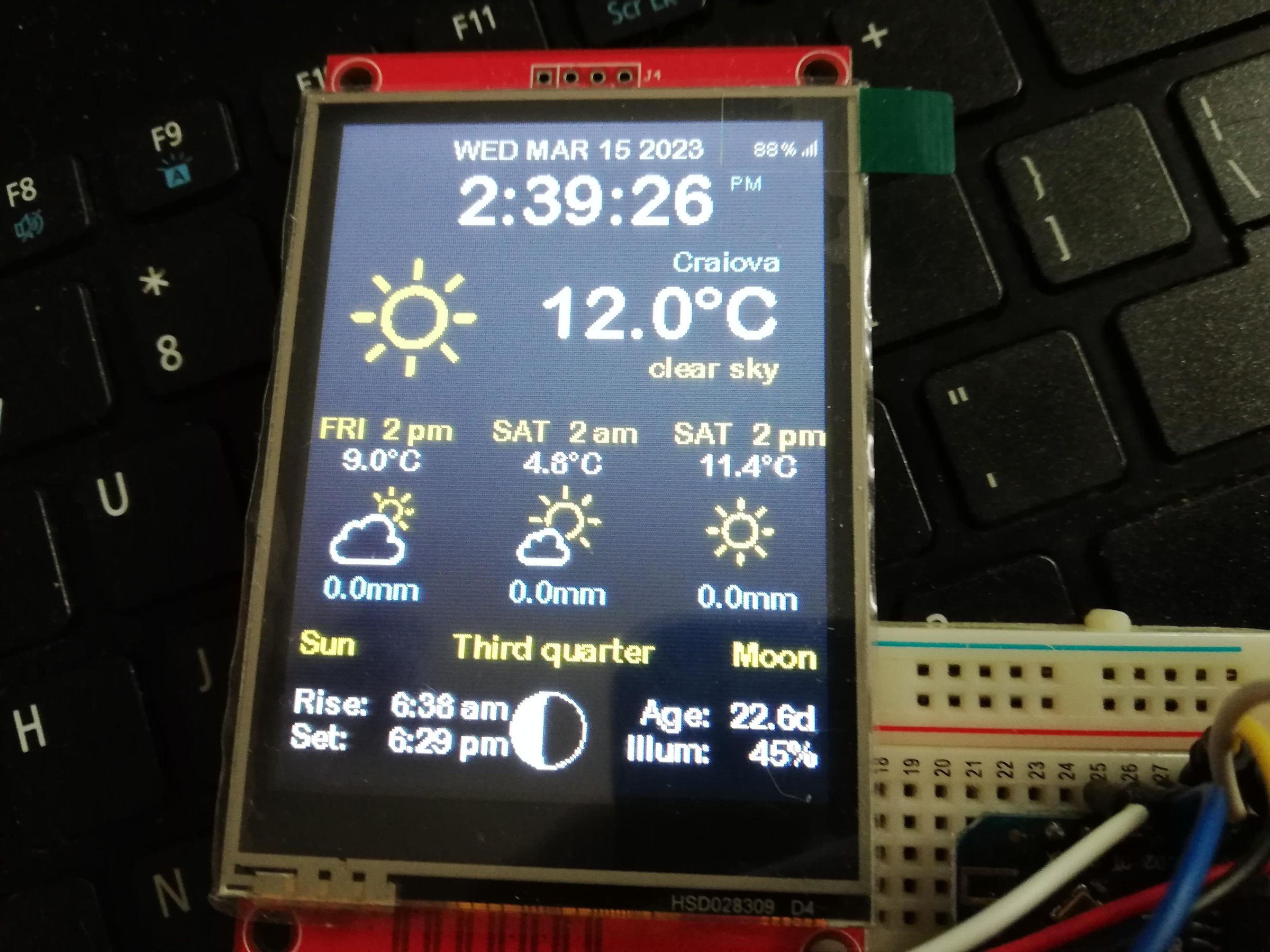 ESP8266 Colored Weather Station : 8 Steps - Instructables