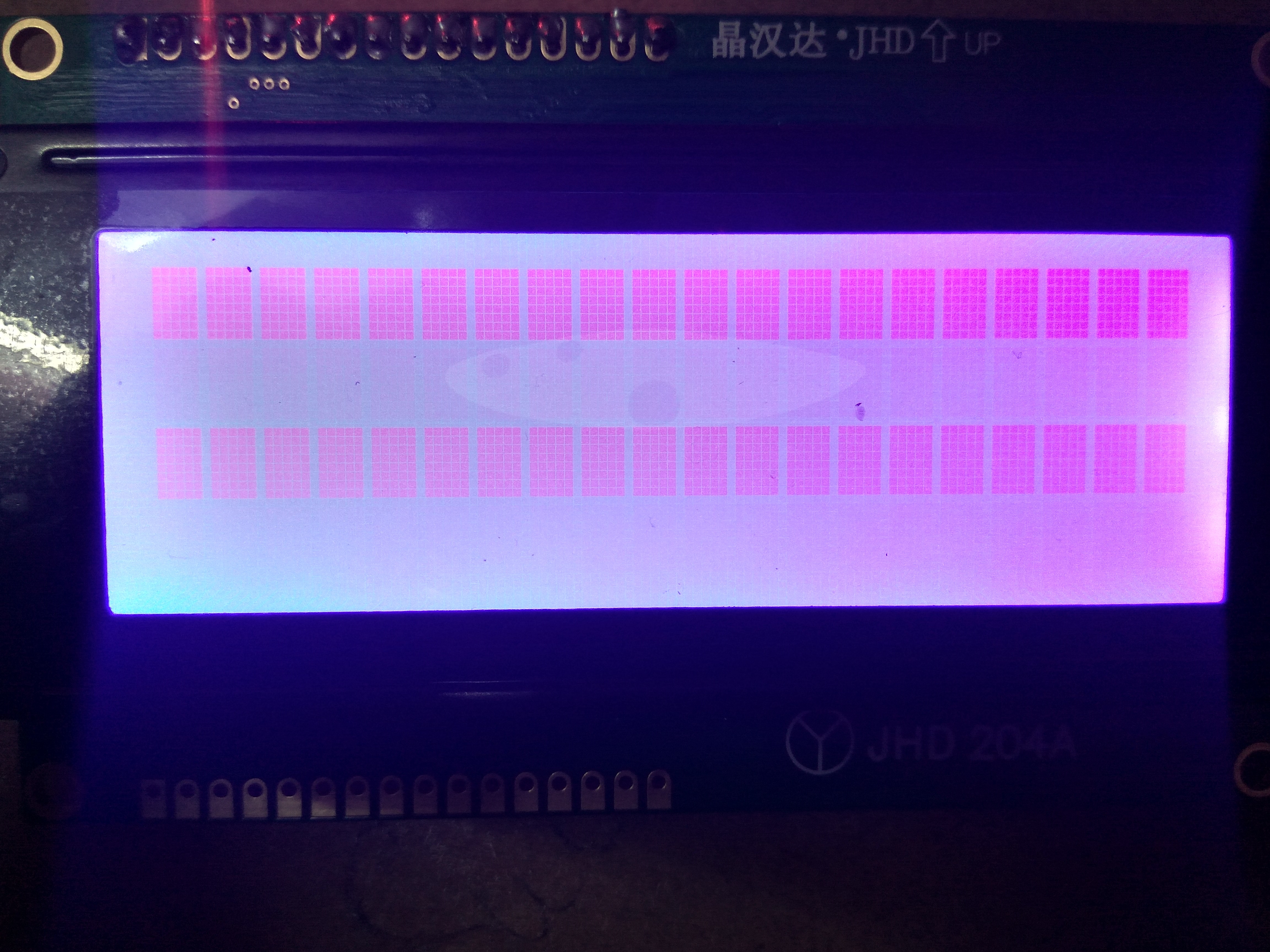 Arduino Nano: I2C 2 X 16 LCD Display With Visuino : 6 Steps (with ...