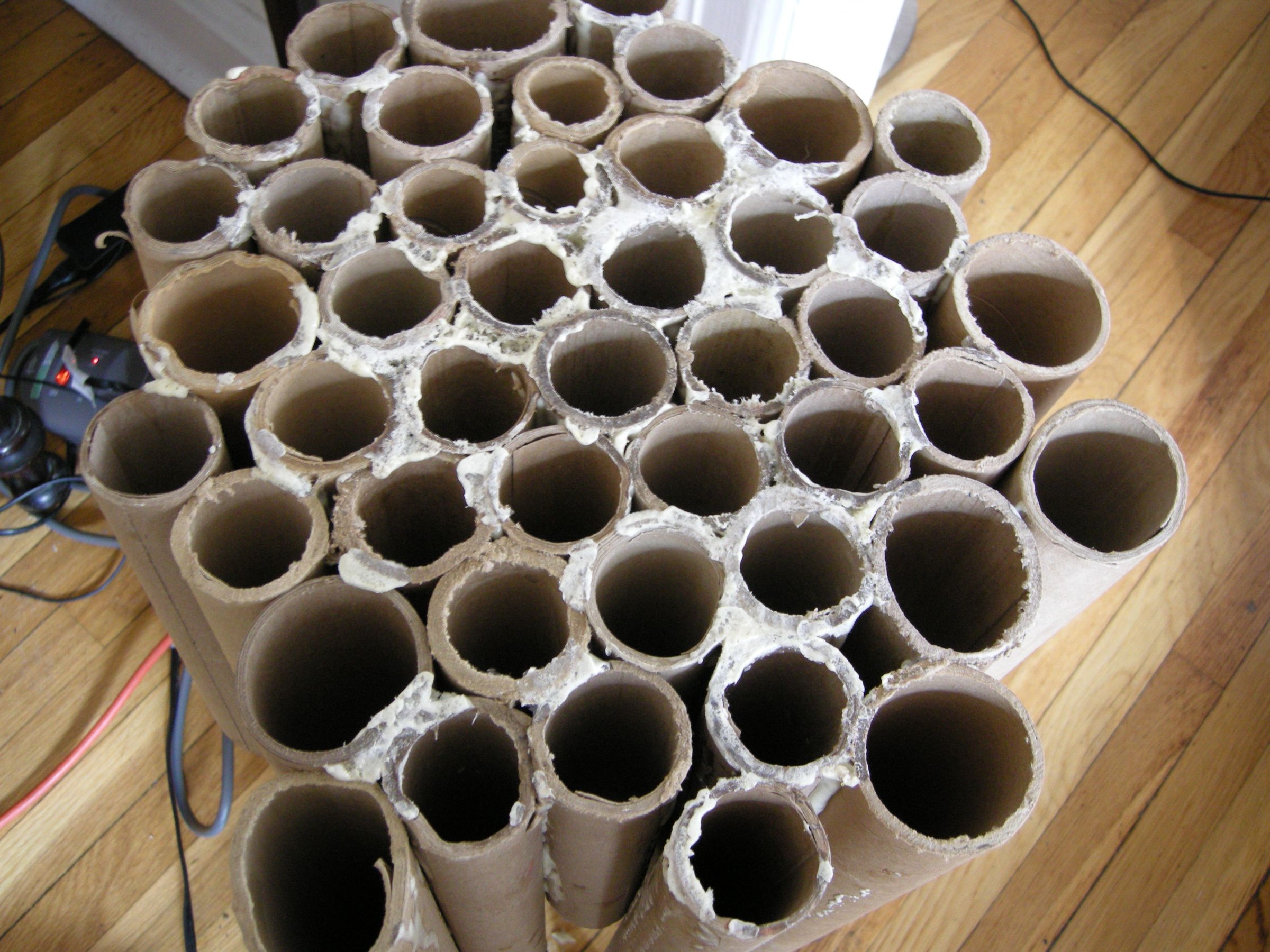 Pipe-organ-inspired Cardboard Tube Table : 6 Steps - Instructables