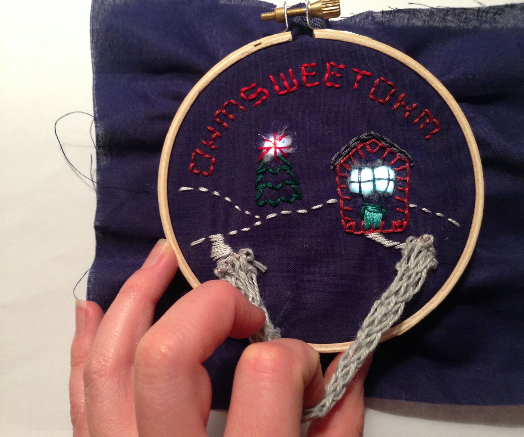 Embroidered Circuits: Ohm Sweet Ohm : 11 Steps - Instructables