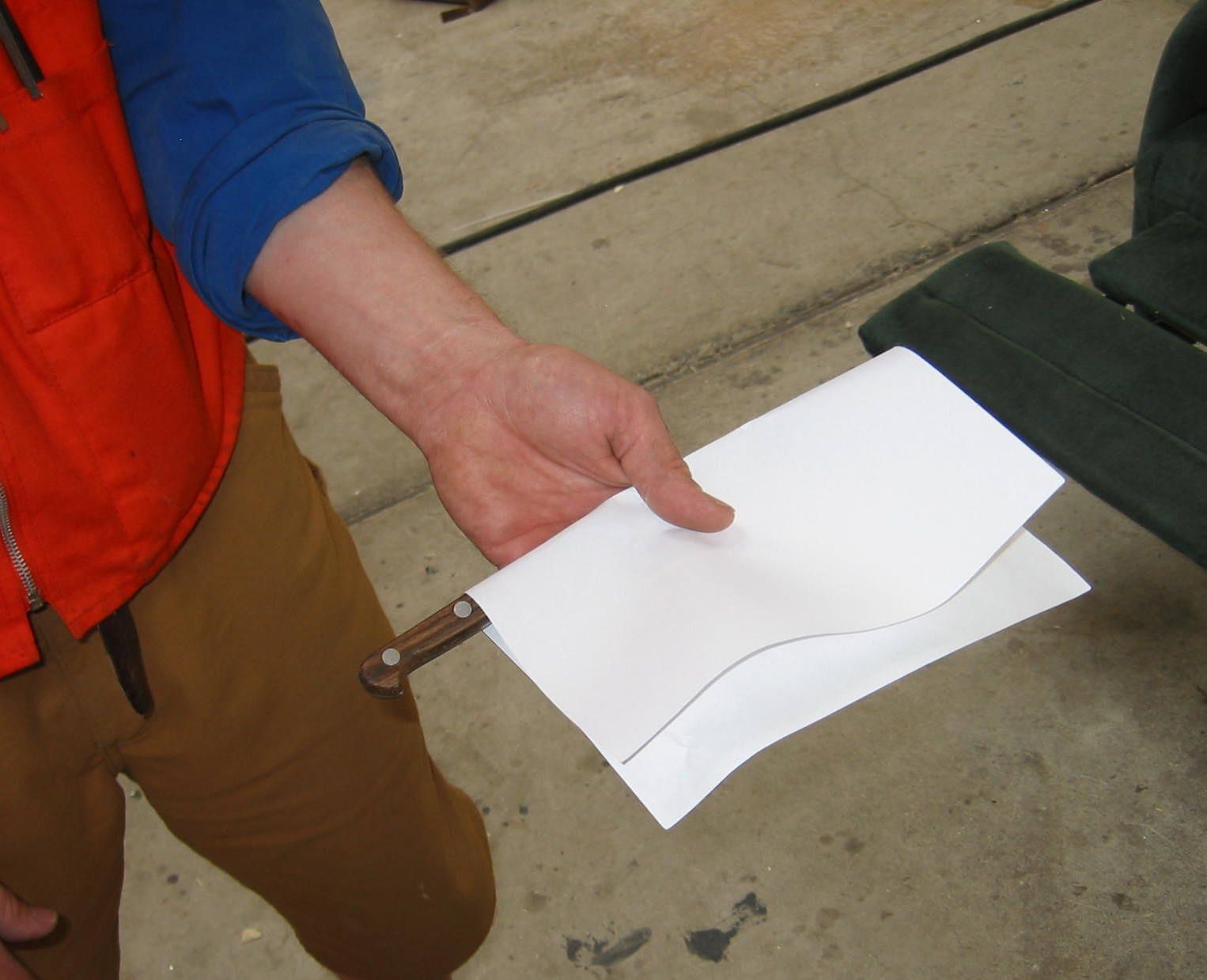 Knife Sheath From Paper - Instructables
