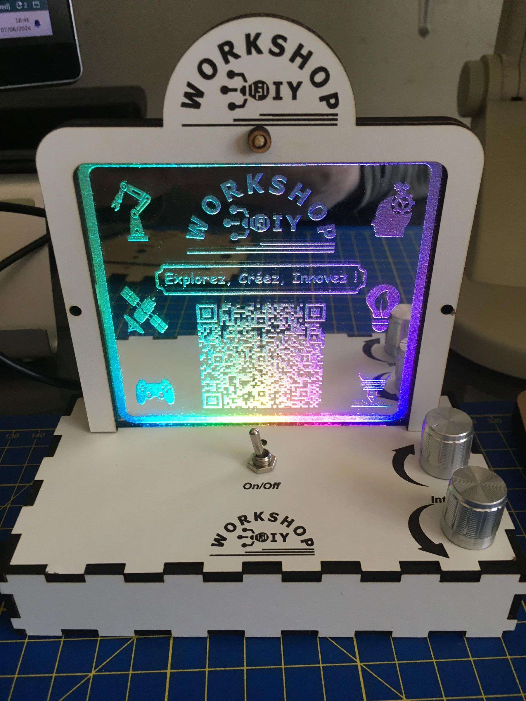 Creating a Magic Box With Your Drawing and Colorful Lights : 7 Steps ...