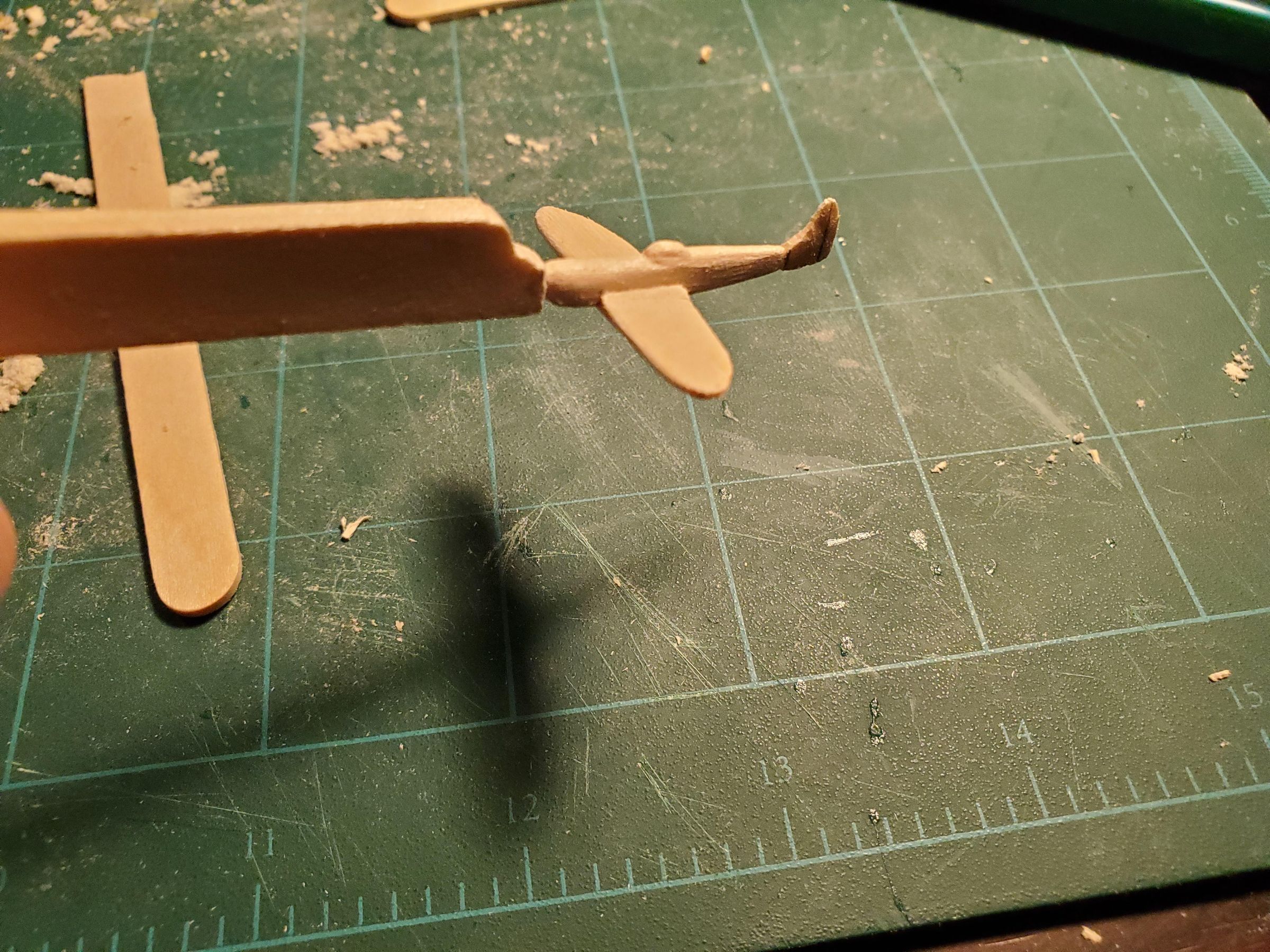 Turning Popsicle Sticks Into One of the Most Iconic WW2 Planes Ever ...