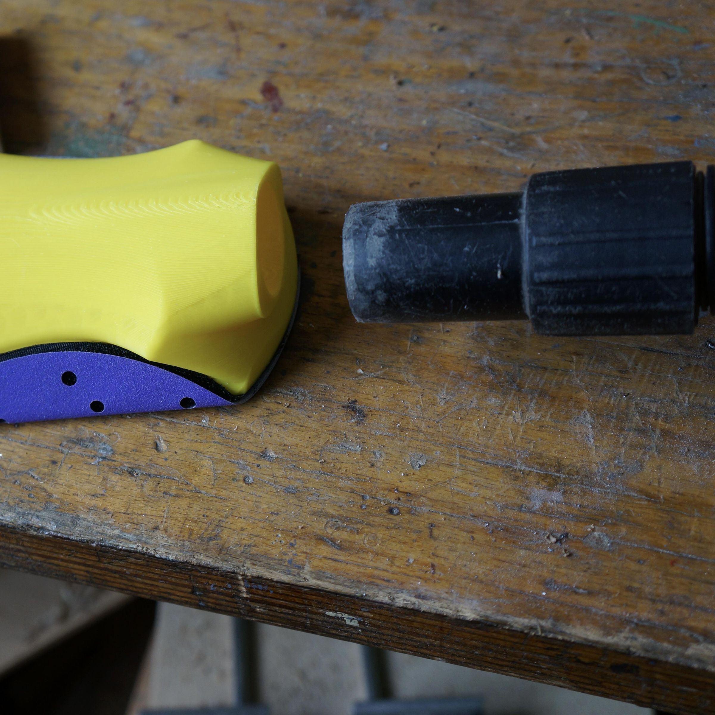 Hand Sanding Block With Dust Extraction : 8 Steps (with Pictures ...