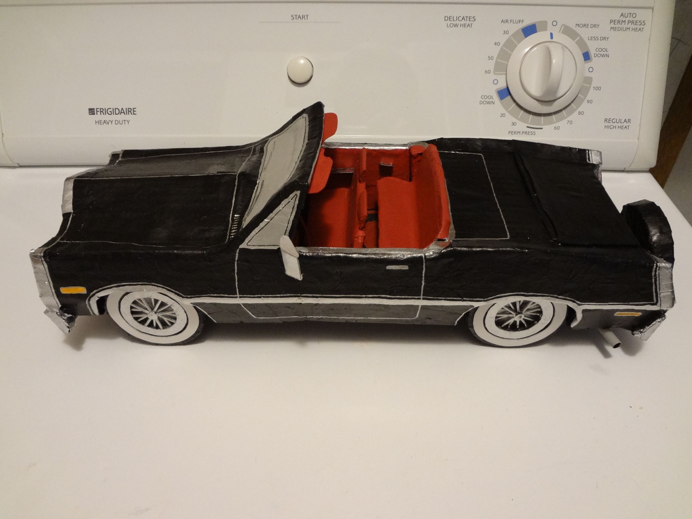 Paper Mache Cardboard Car. : 7 Steps (with Pictures) - Instructables