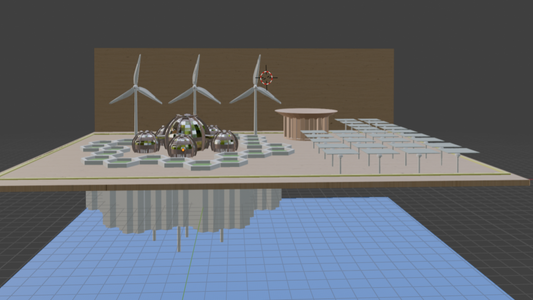 Blender to TinkerCad Solar Powered Desert Lab Habitat : 8 Steps (with ...