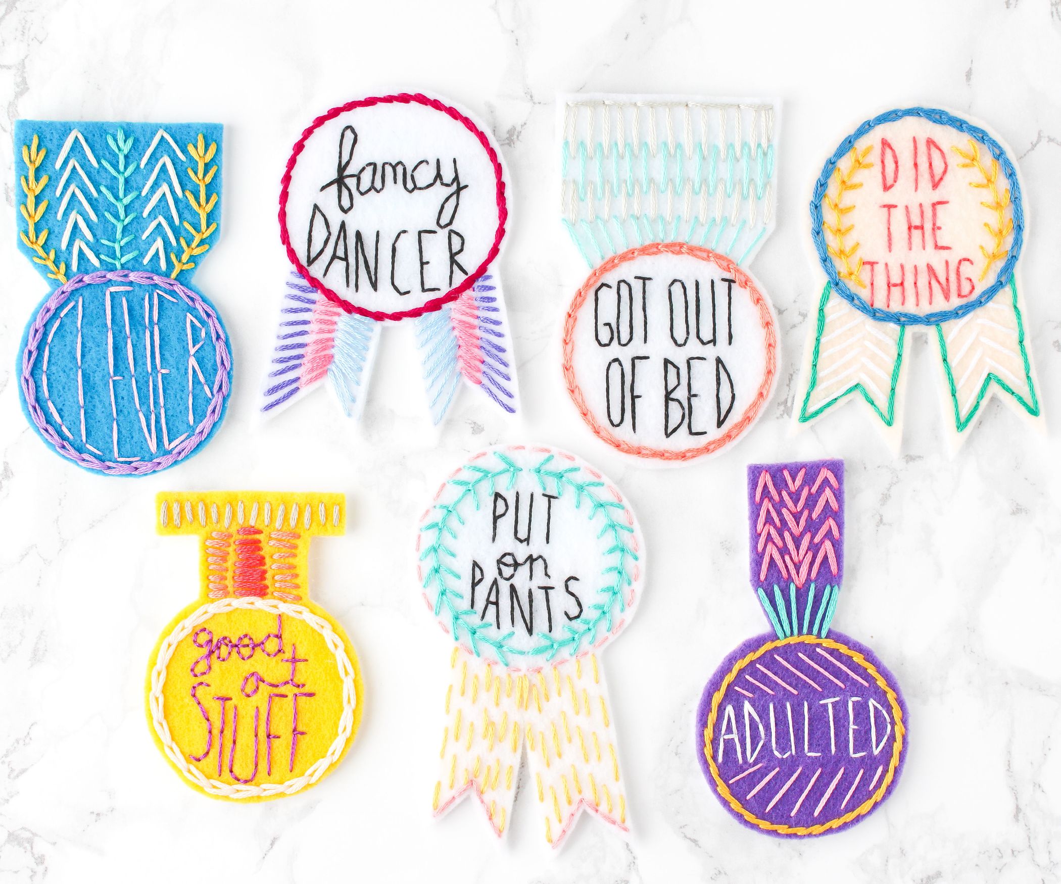 DIY Hand Embroidered Medal Patches : 8 Steps (with Pictures ...