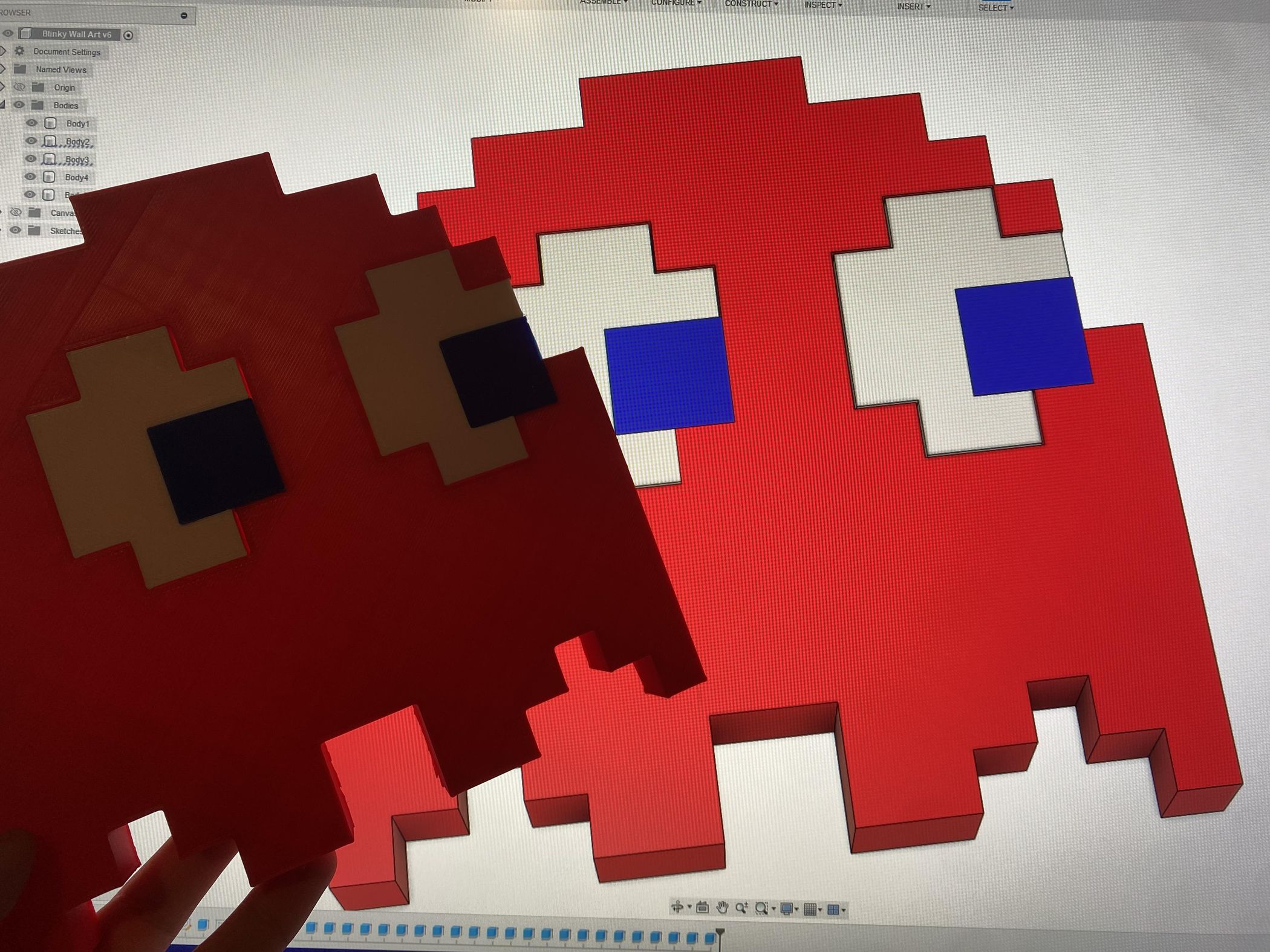 Create Your Own Custom Arcade Inspired 8-Bit Wall Art : 3 Steps (with ...