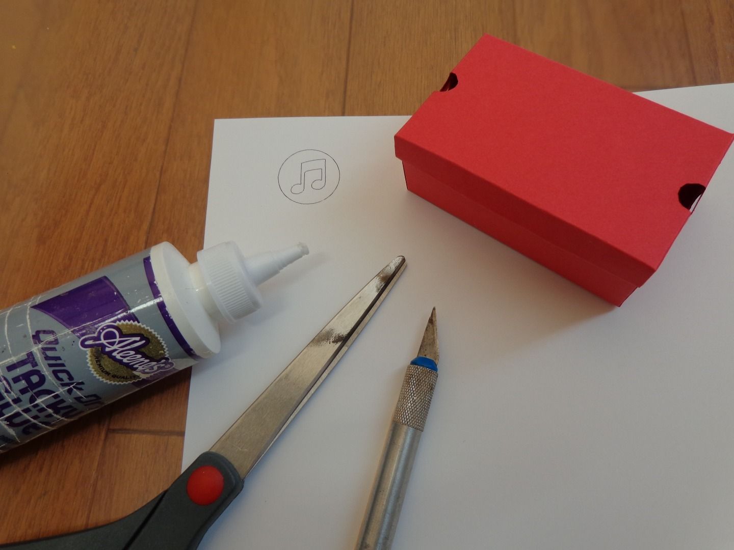 DIY Mini-Papercraft Shoe Box/Gift Box : 9 Steps (with Pictures ...