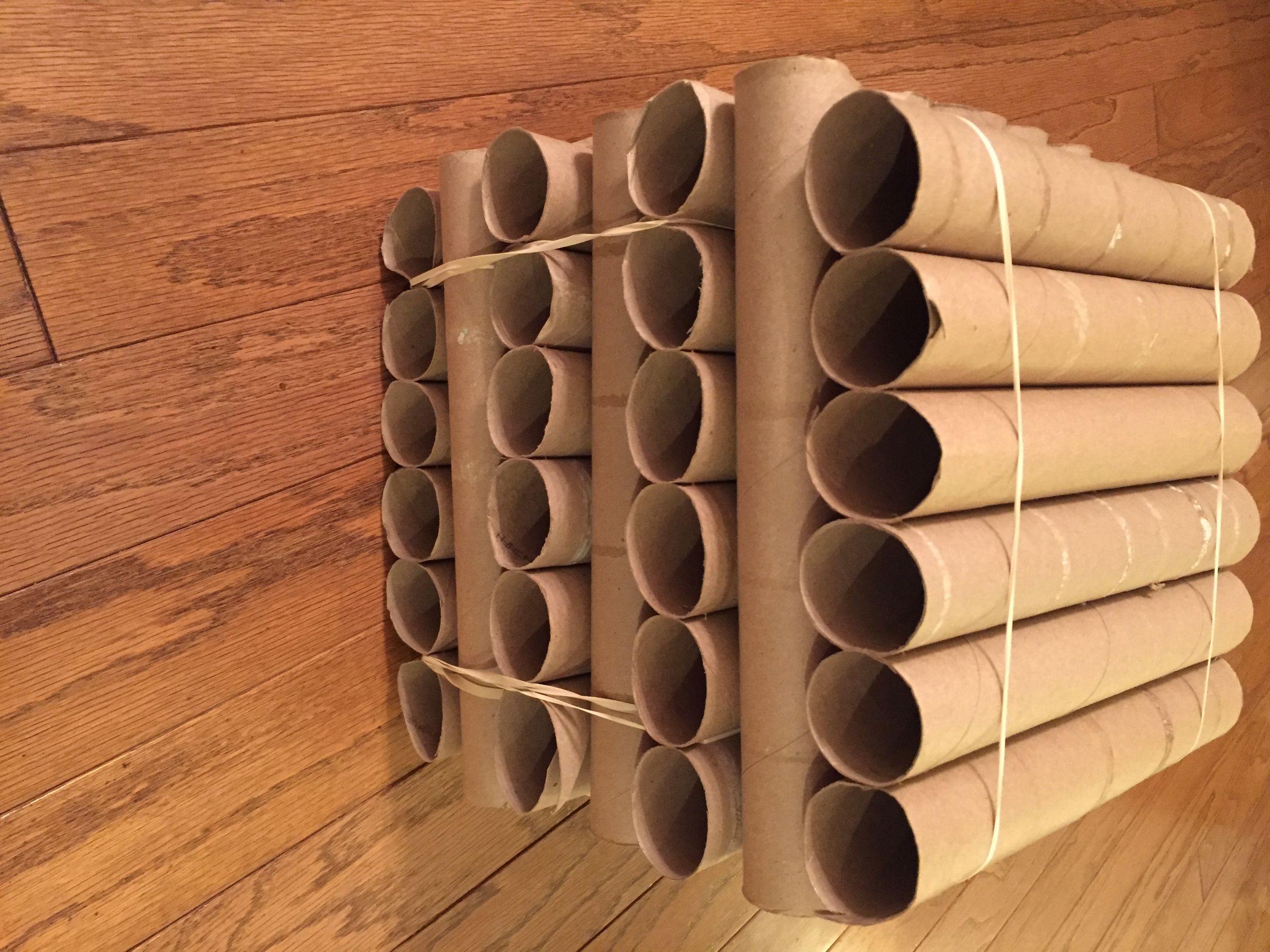 Cardboard Tube Stool : 4 Steps - Instructables