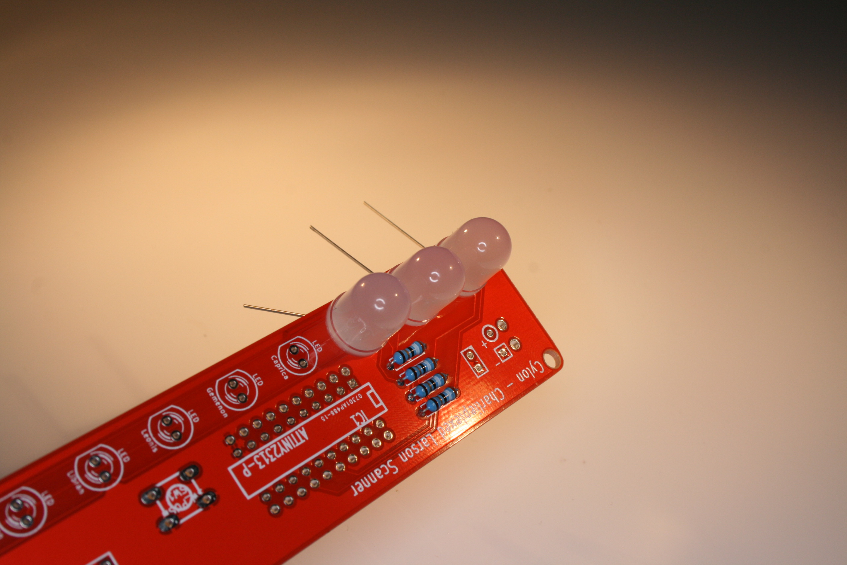 The Cylon - Larson Scanner Kit - With Charlieplexing! : 9 Steps (with ...