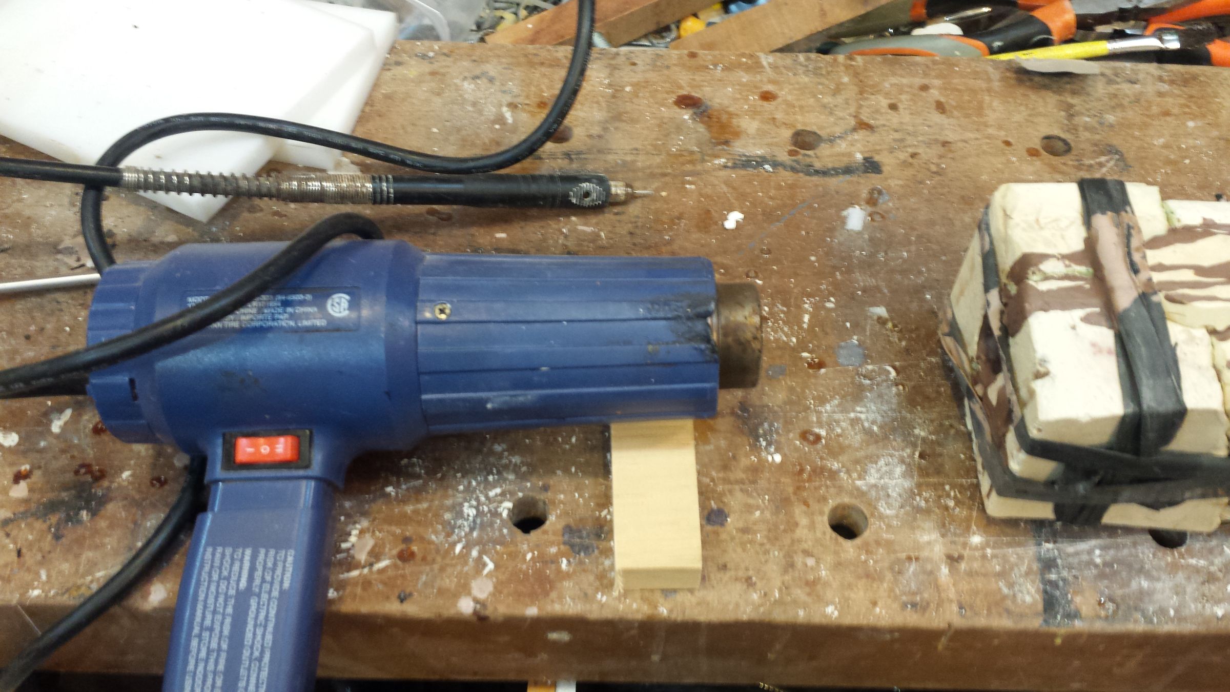 Learning to Make Plaster Molds 1 - Santa Ornament : 6 Steps (with ...