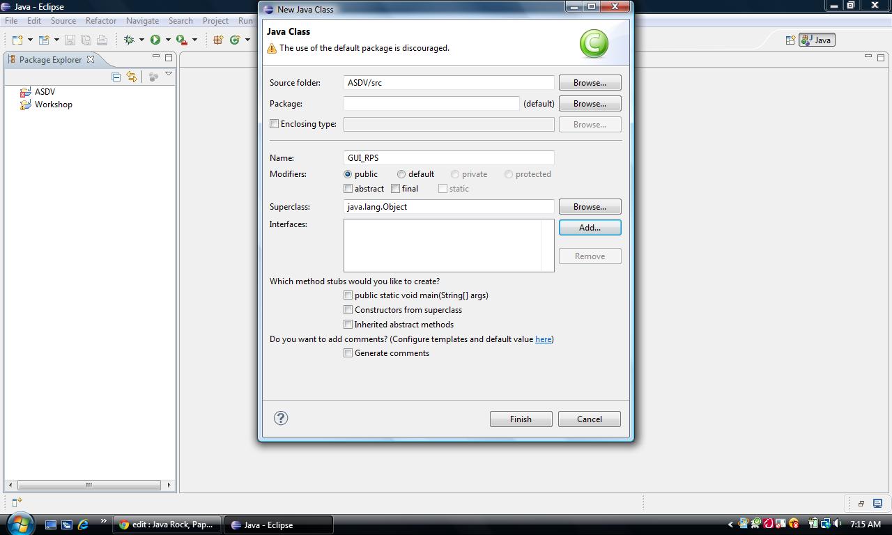 Java Rock, Paper, Scissors : 4 Steps - Instructables