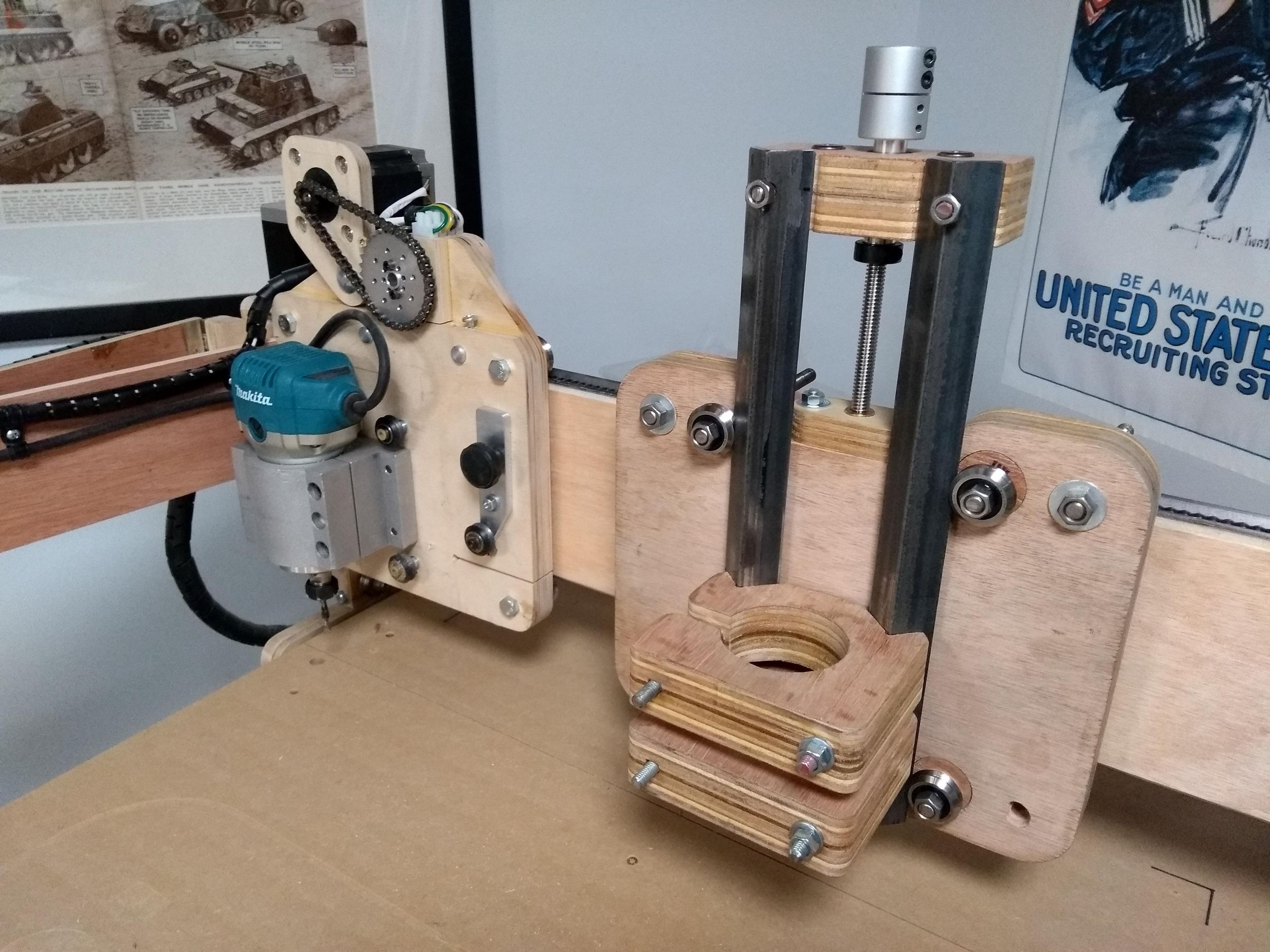 Low Cost DIY CNC Router - Part Deux : 3 Steps (with Pictures ...