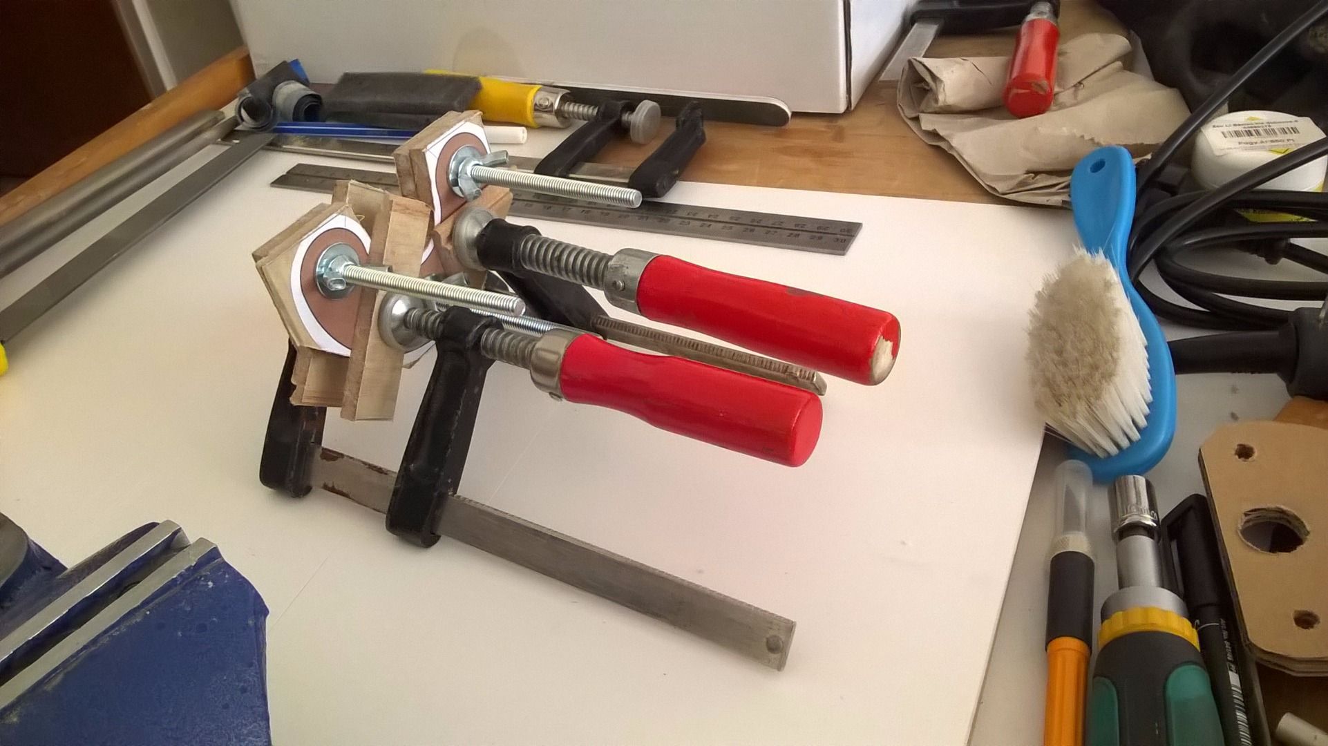 Wooden Precision Mini Router Base for Rotary Tool (with Cardboard ...