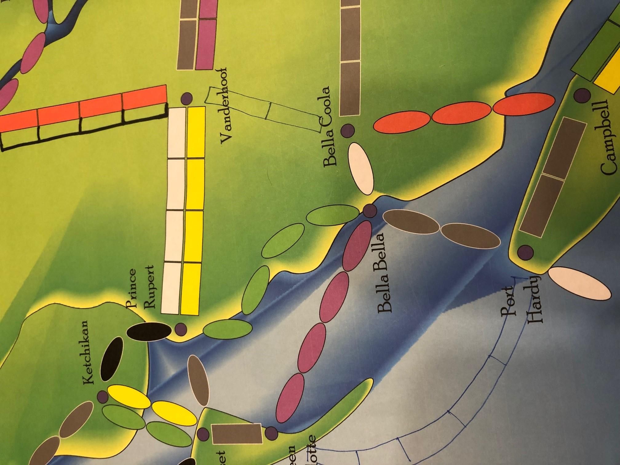 Western Canadian Map for Ticket to Ride : 10 Steps (with Pictures ...