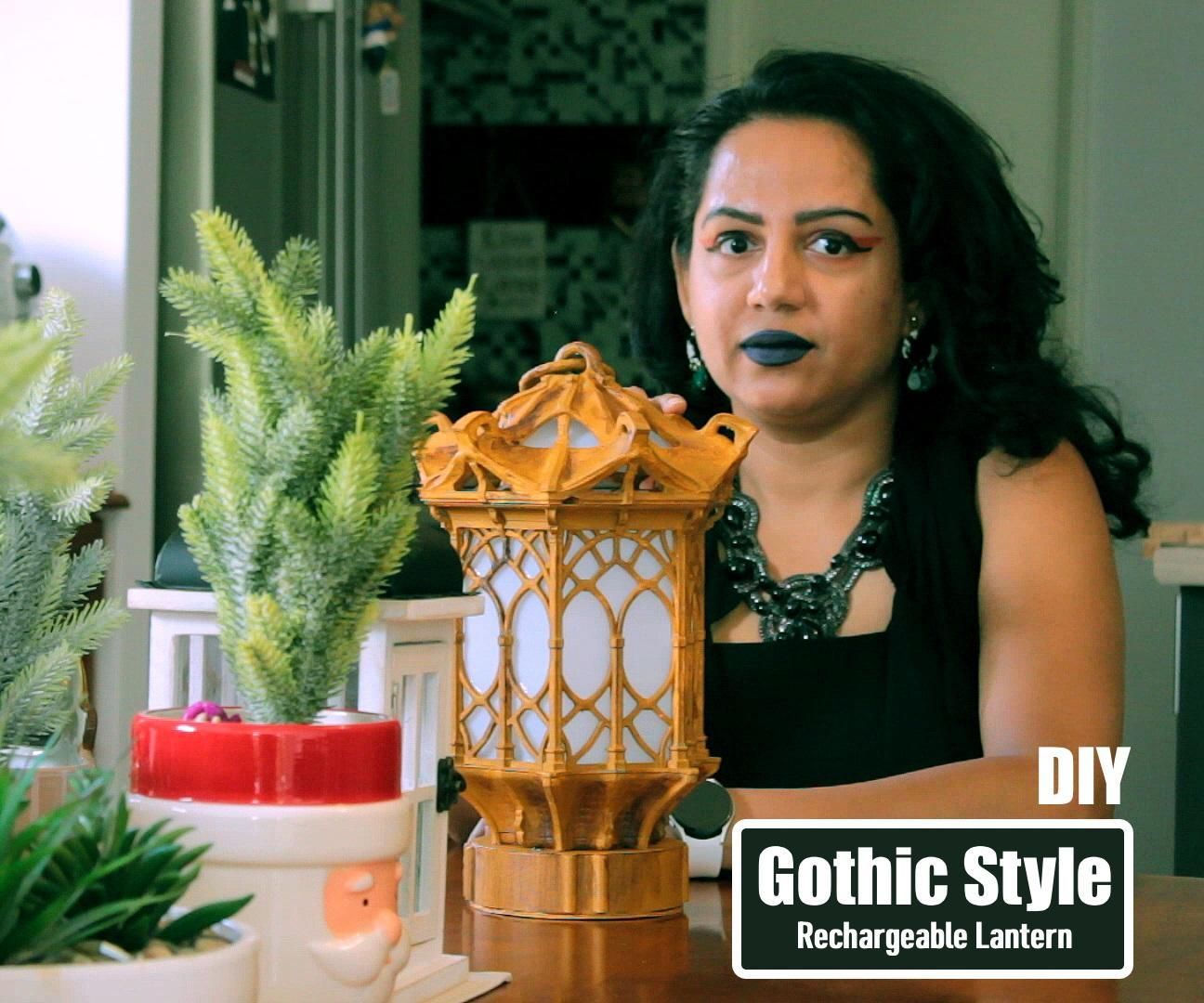 3D Printed Rechargeable Gothic Lantern : 10 Steps - Instructables