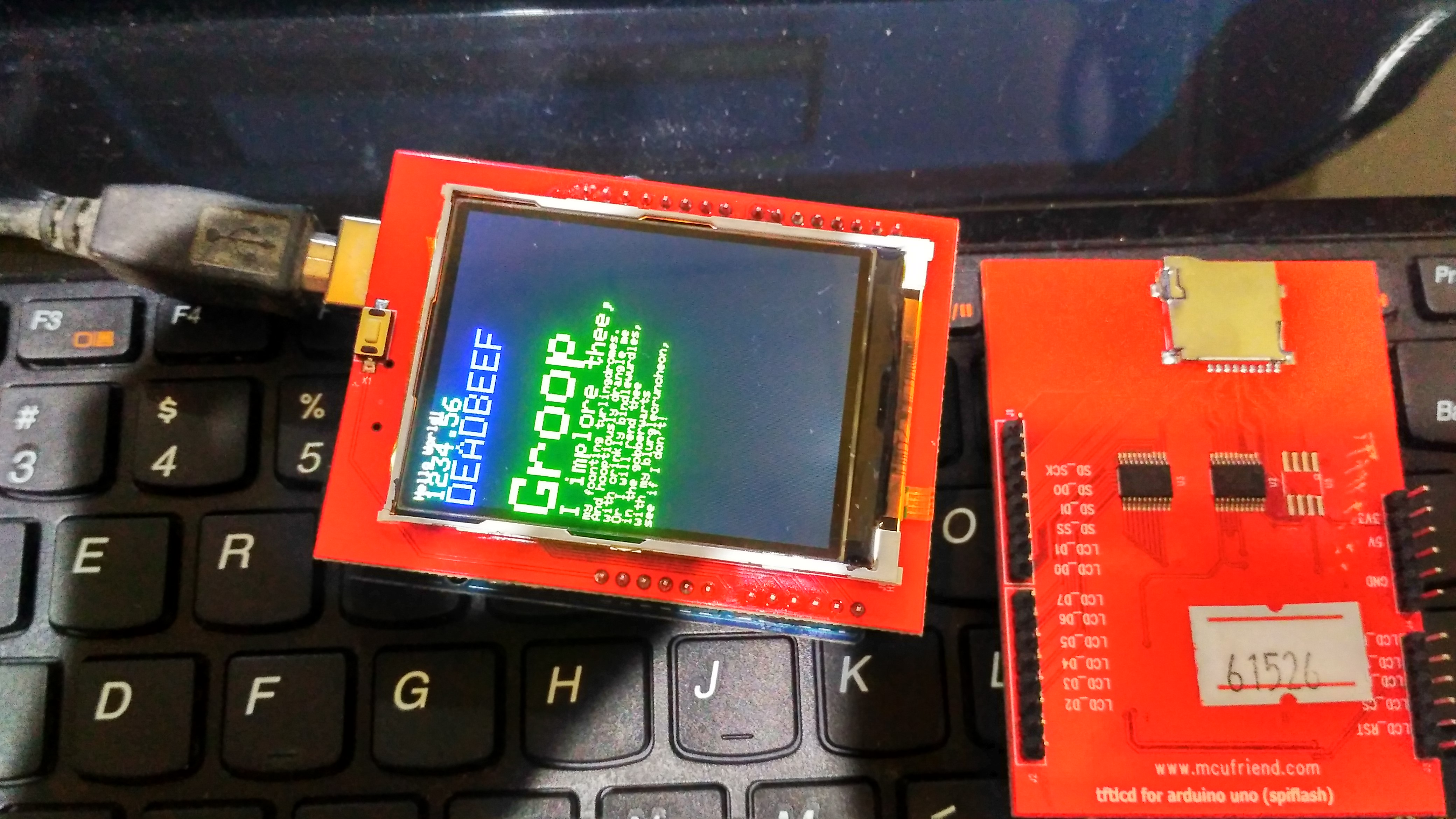 How to Use 2.4 Inch TFT LCD SPFD5408 With Arduino Uno and Mega : 5 Steps - Instructables