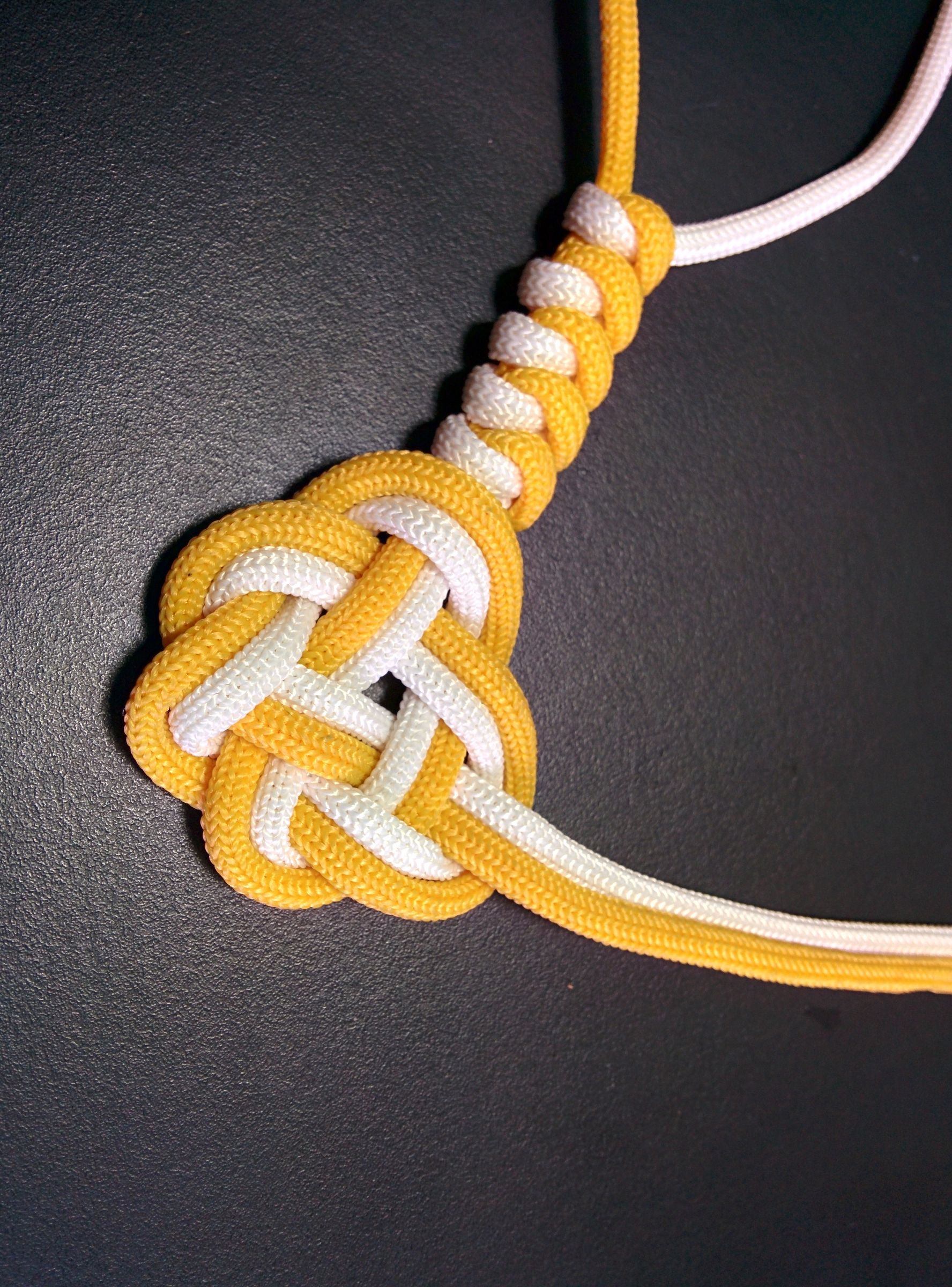 Beachwear Necklace With Earrings Made Using Paracord : 6 Steps (with ...