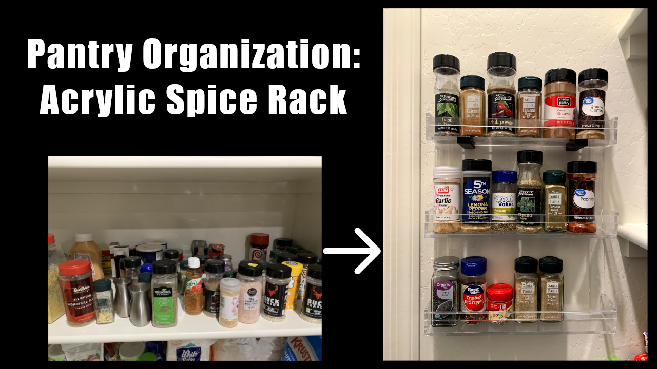 Spice Rack, Laser Cut From Acrylic : 6 Steps (with Pictures ...