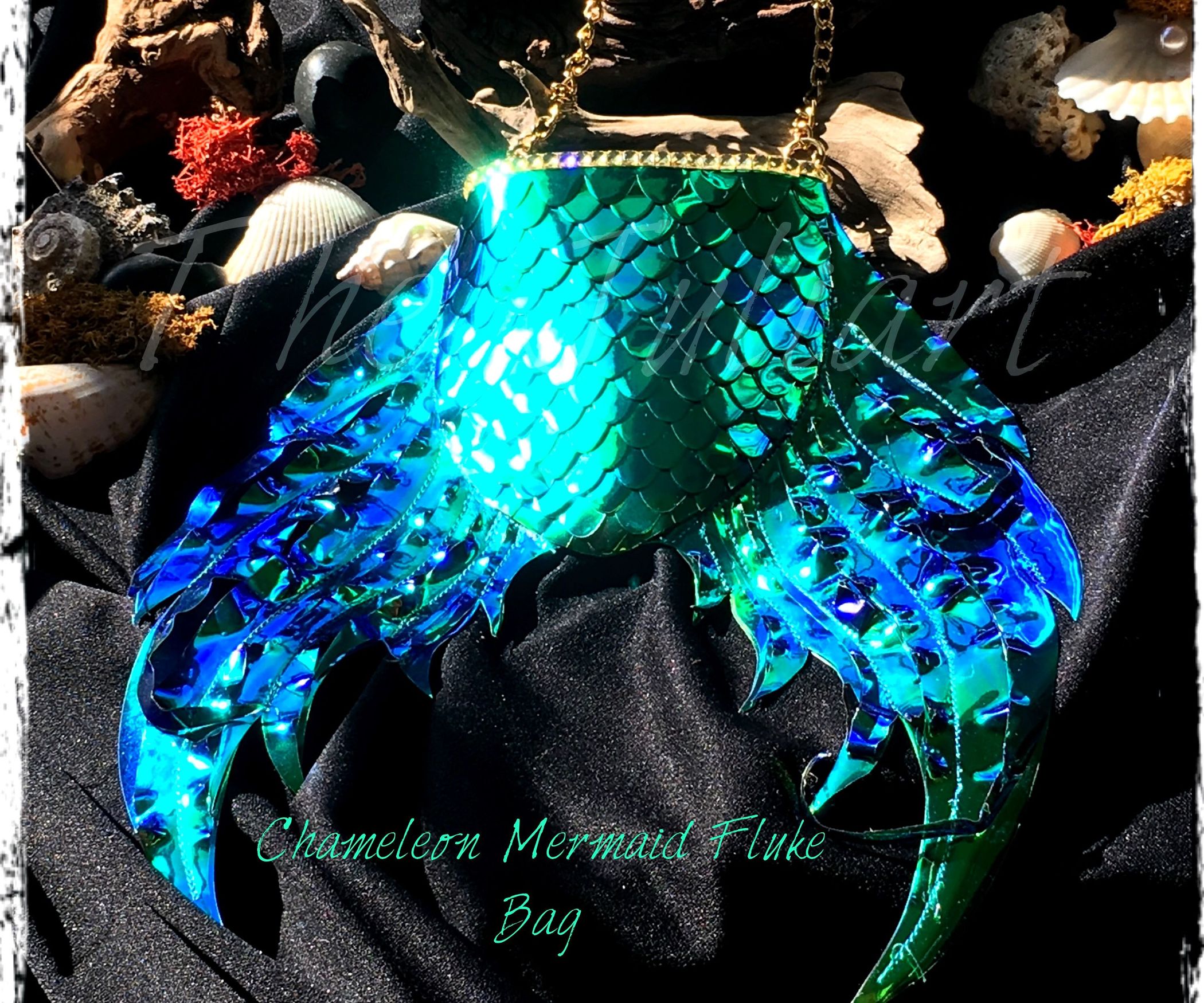 Iridescent Mermaid Tail Purse : 9 Steps (with Pictures) - Instructables
