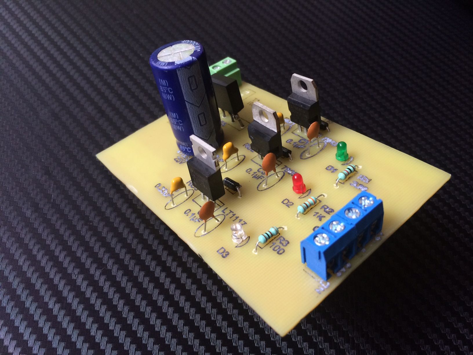 Tri-Regulated 1A Power Supply : 3 Steps (with Pictures) - Instructables
