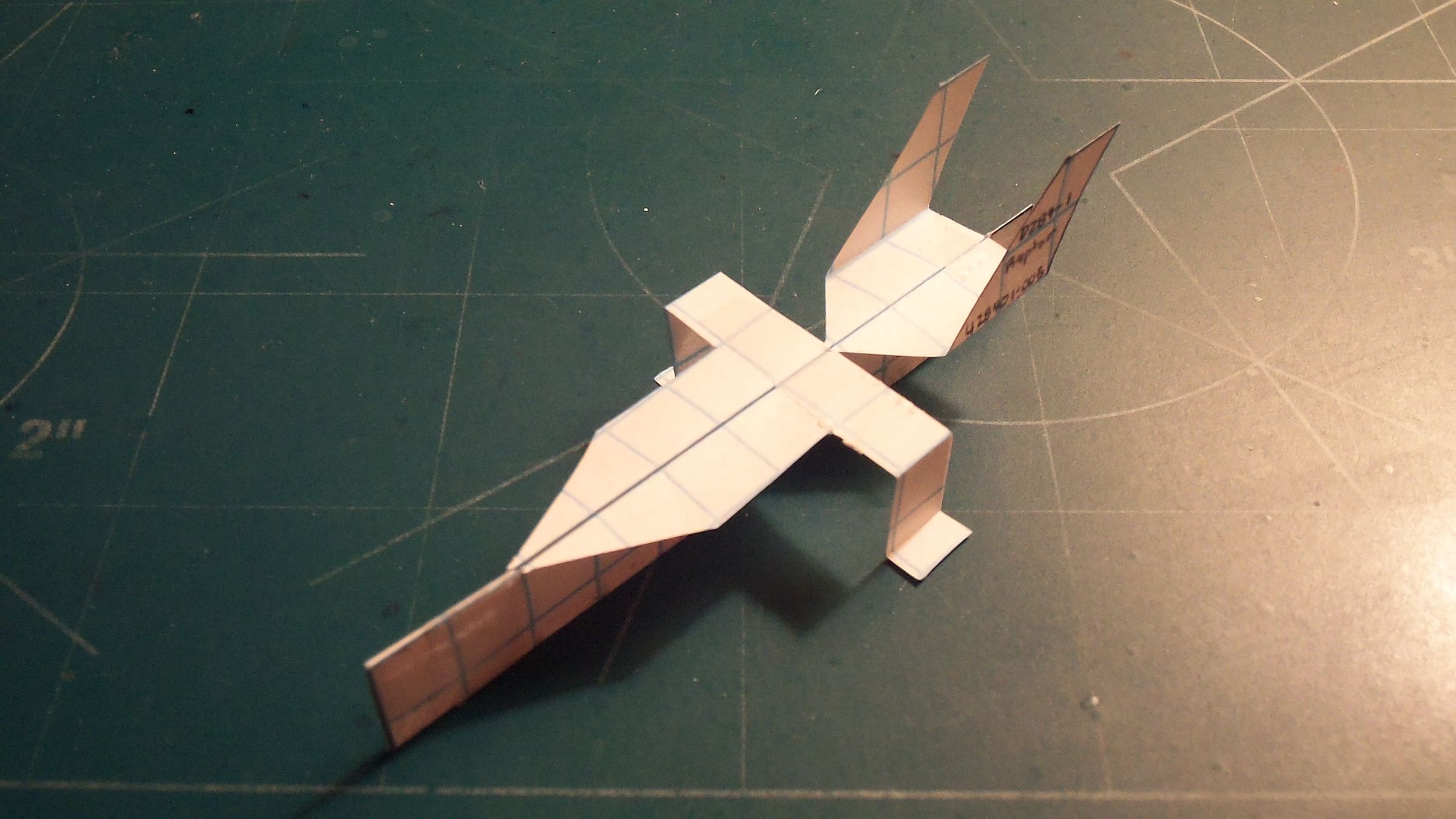 How to Make the Raptor Paper Airplane : 5 Steps - Instructables