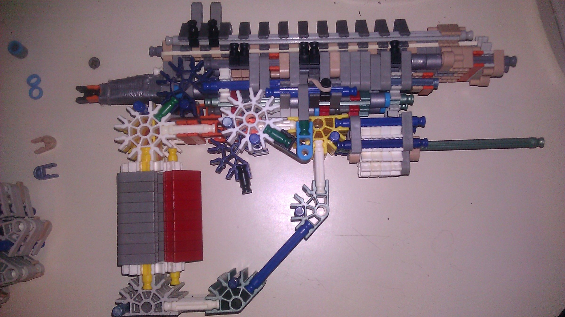 Knex Gun Glock/revovler Aka Tr8 Turret and Sliding Action - Instructables