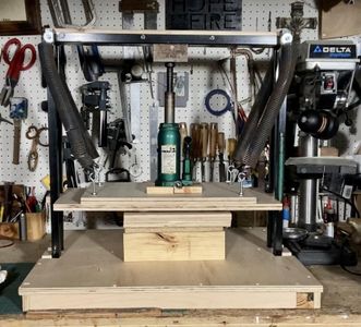 HDPE Plastic Press // Made From Scrap : 7 Steps (with Pictures ...