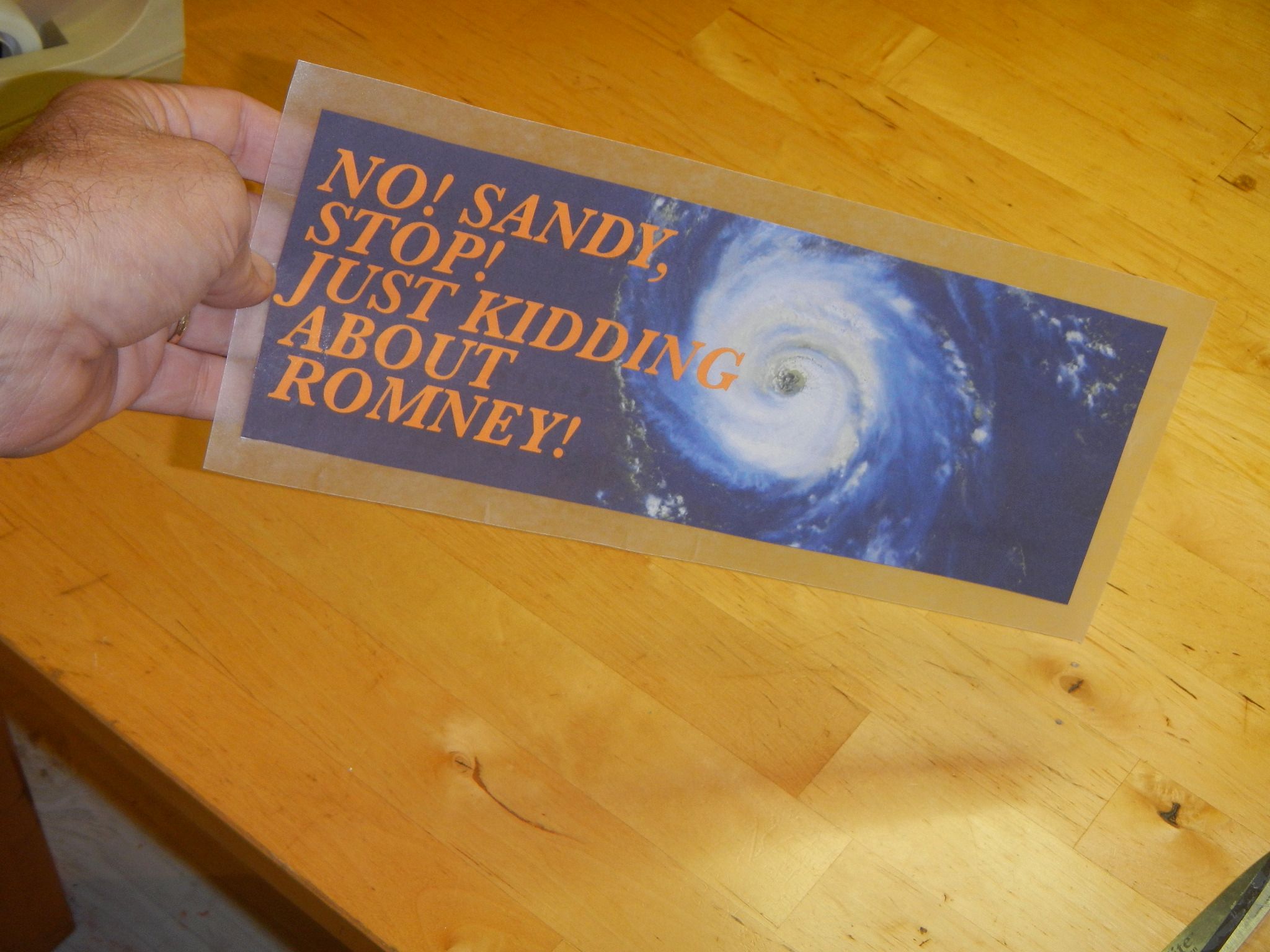 National Emergency Bumper Sticker Making (nebsi/english) : 11 Steps ...