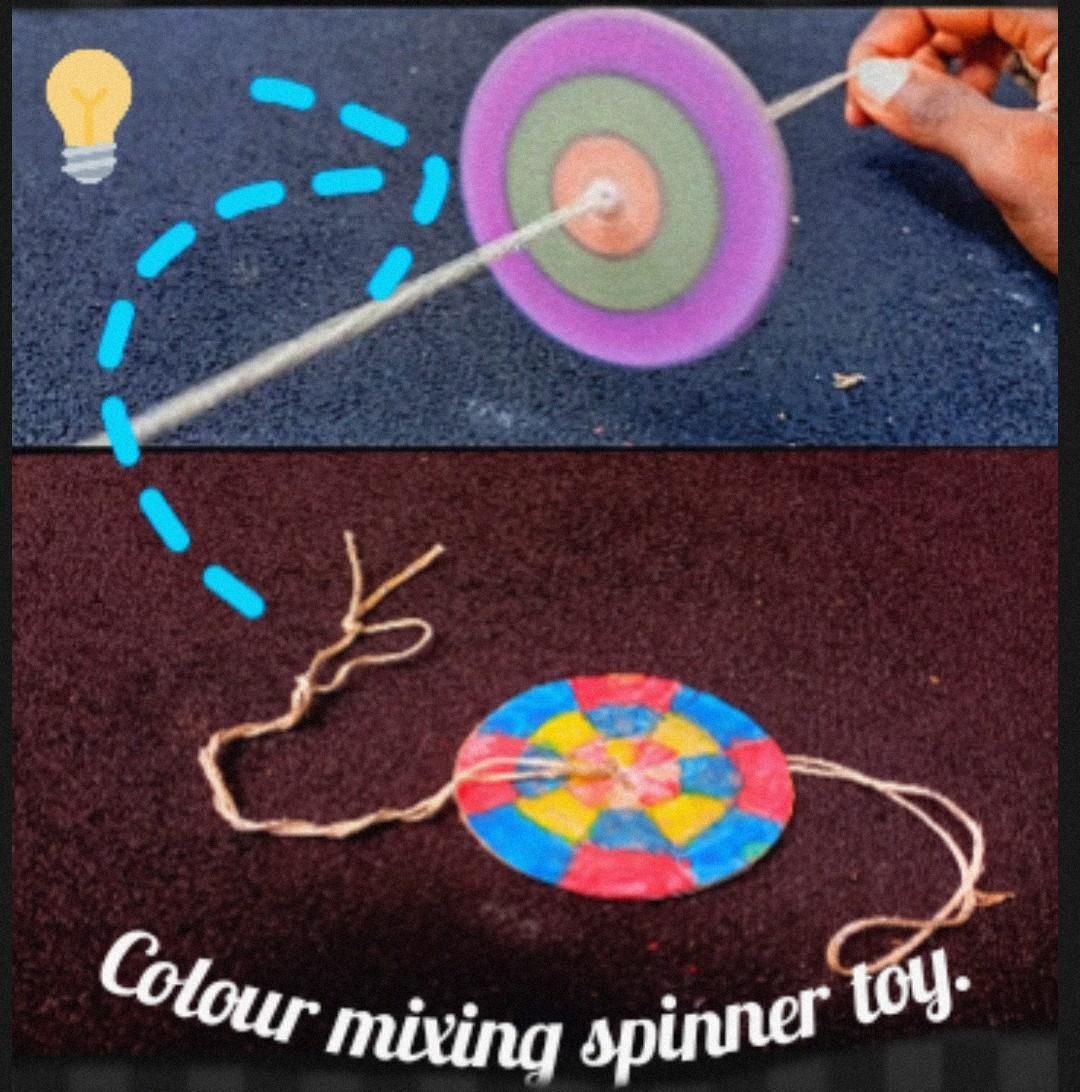 Colour Wheel Spinner Toy. : 8 Steps (with Pictures) - Instructables